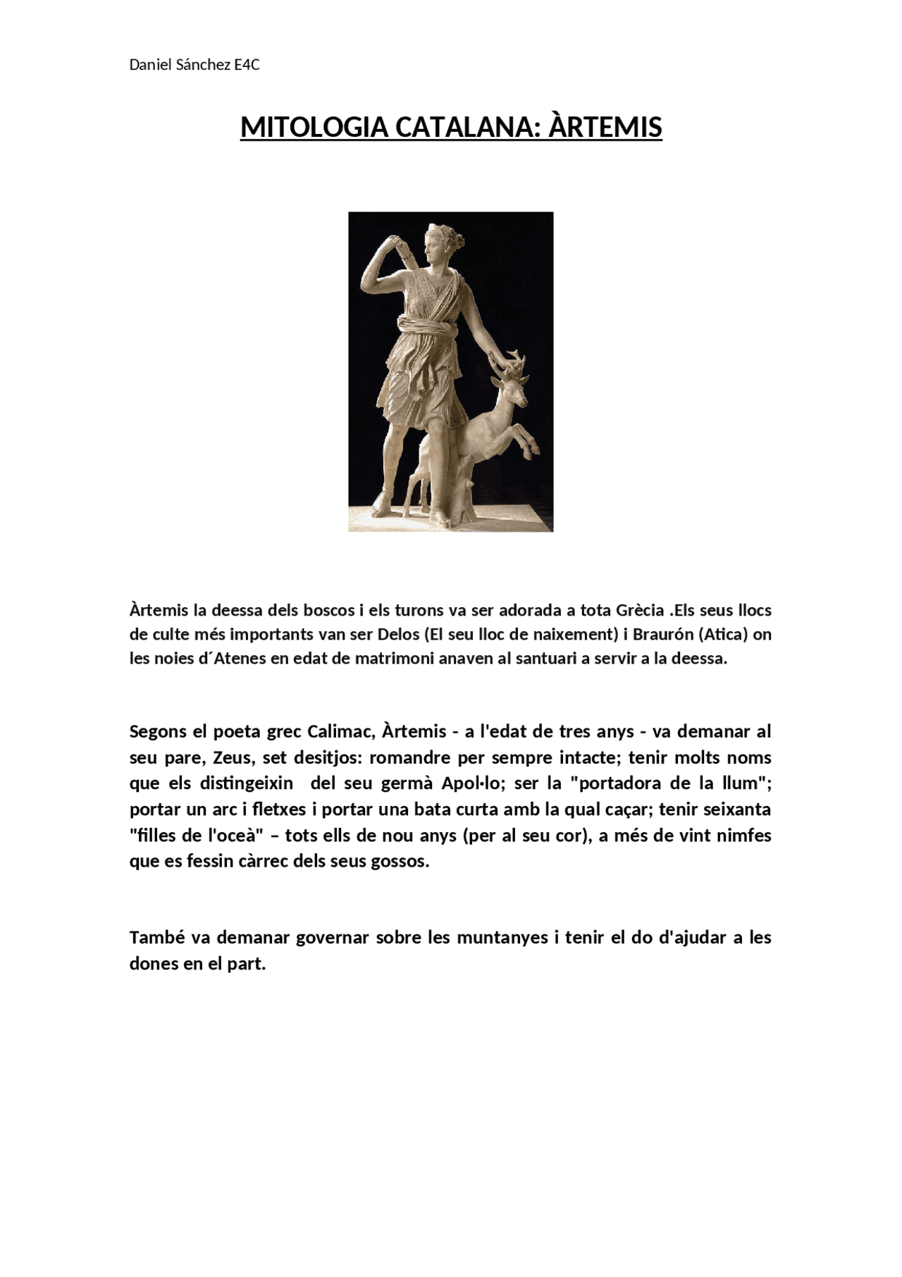 Artemis explicación y resumen sobre artemis | Esquemas y mapas ...