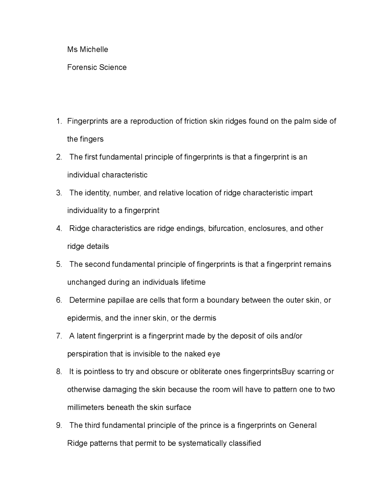 Forensic Science. This helps with beginner hair analysts in Forensics ...