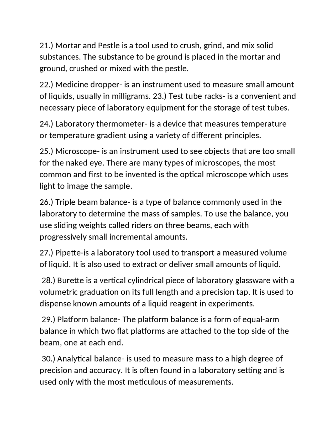 About the apparatus in the laboratory | Study notes Biological Sciences ...