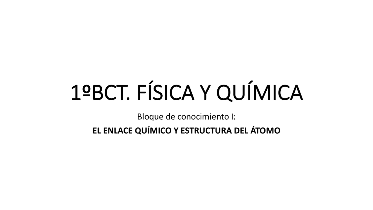 Estructura del átomo | Apuntes de Química | Docsity