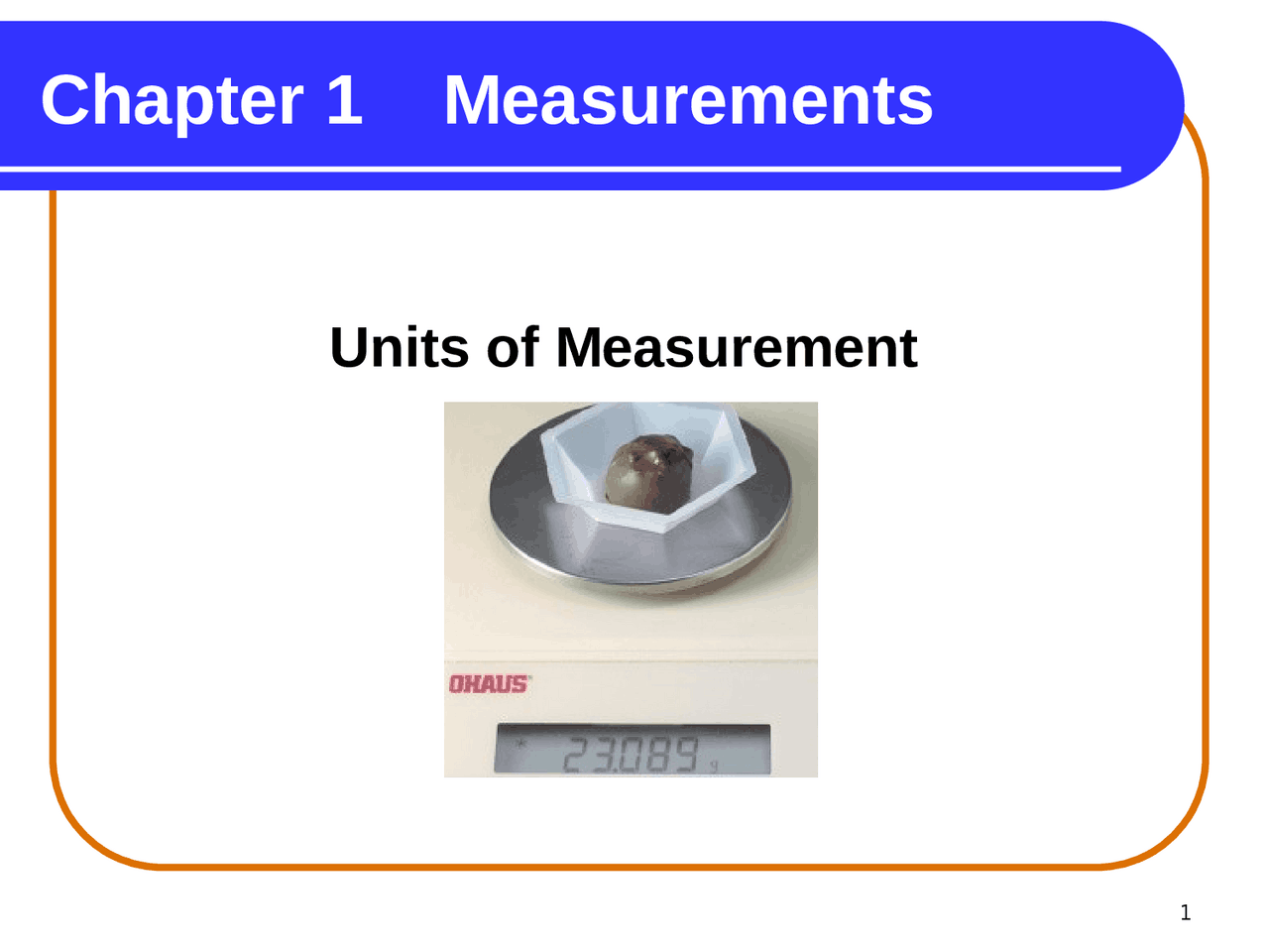 matters_and_measurements | Lecture notes Chemistry | Docsity