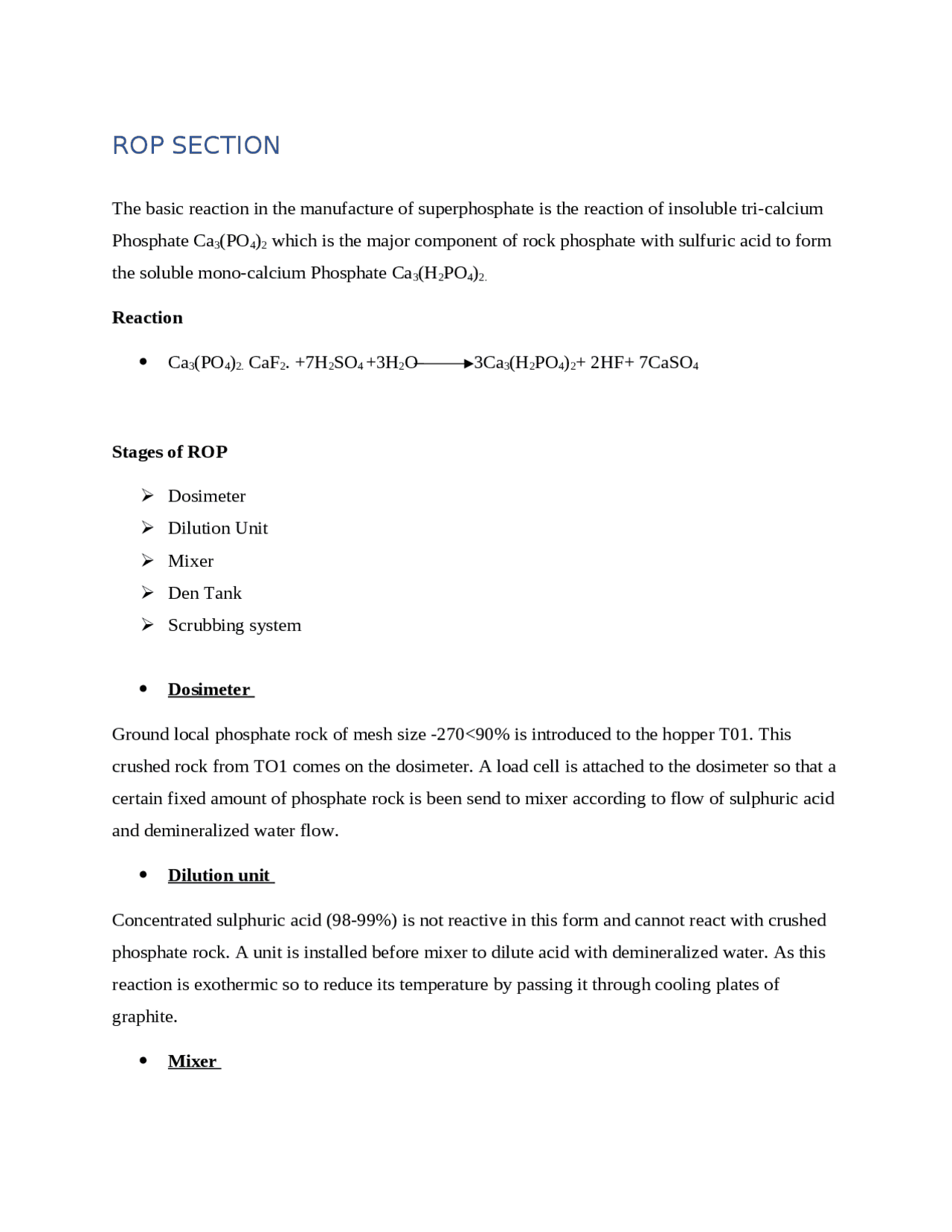 Run of pile section in SSP plant | Schemes and Mind Maps Heat and Mass ...
