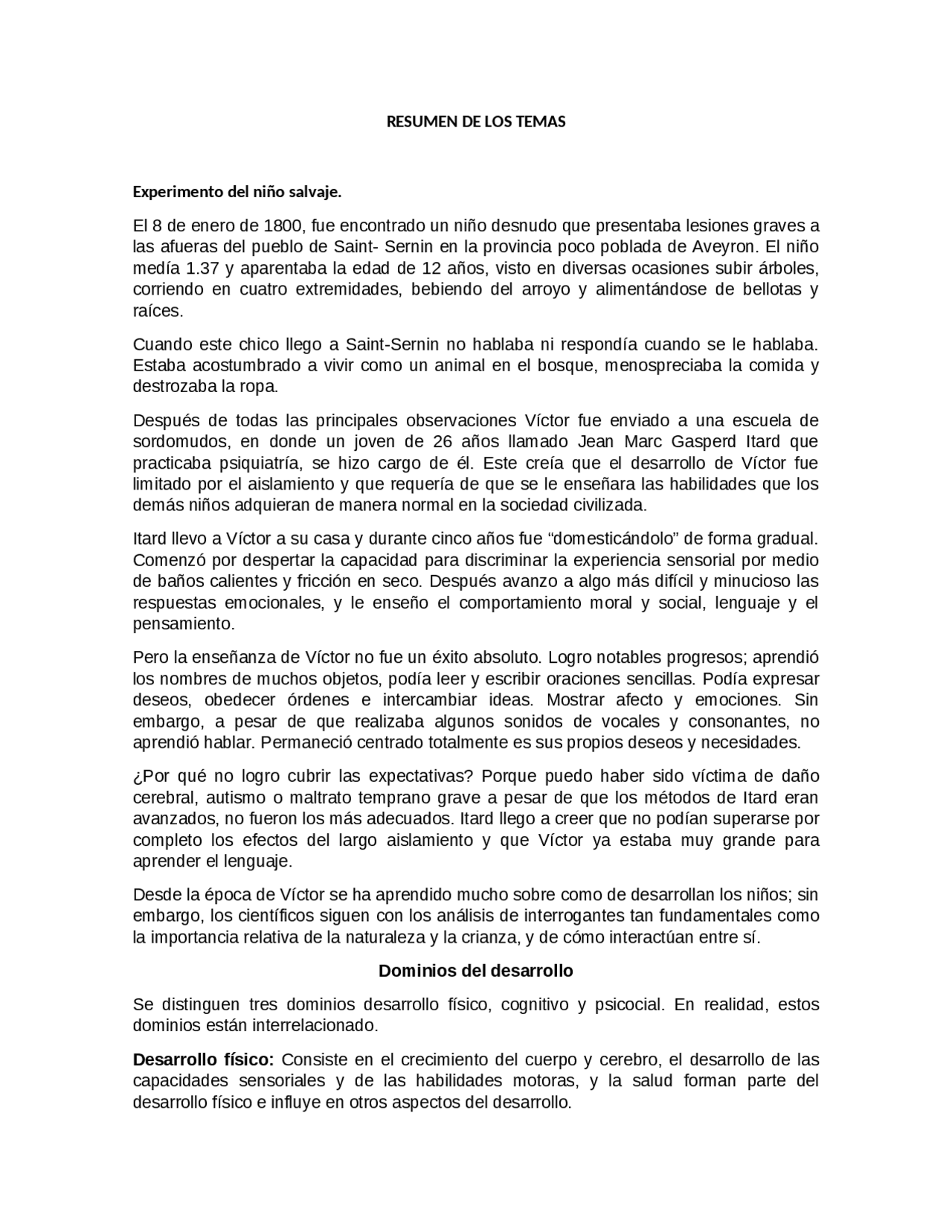 Resumen De Los Temas Apuntes De Educación Avanzada Docsity