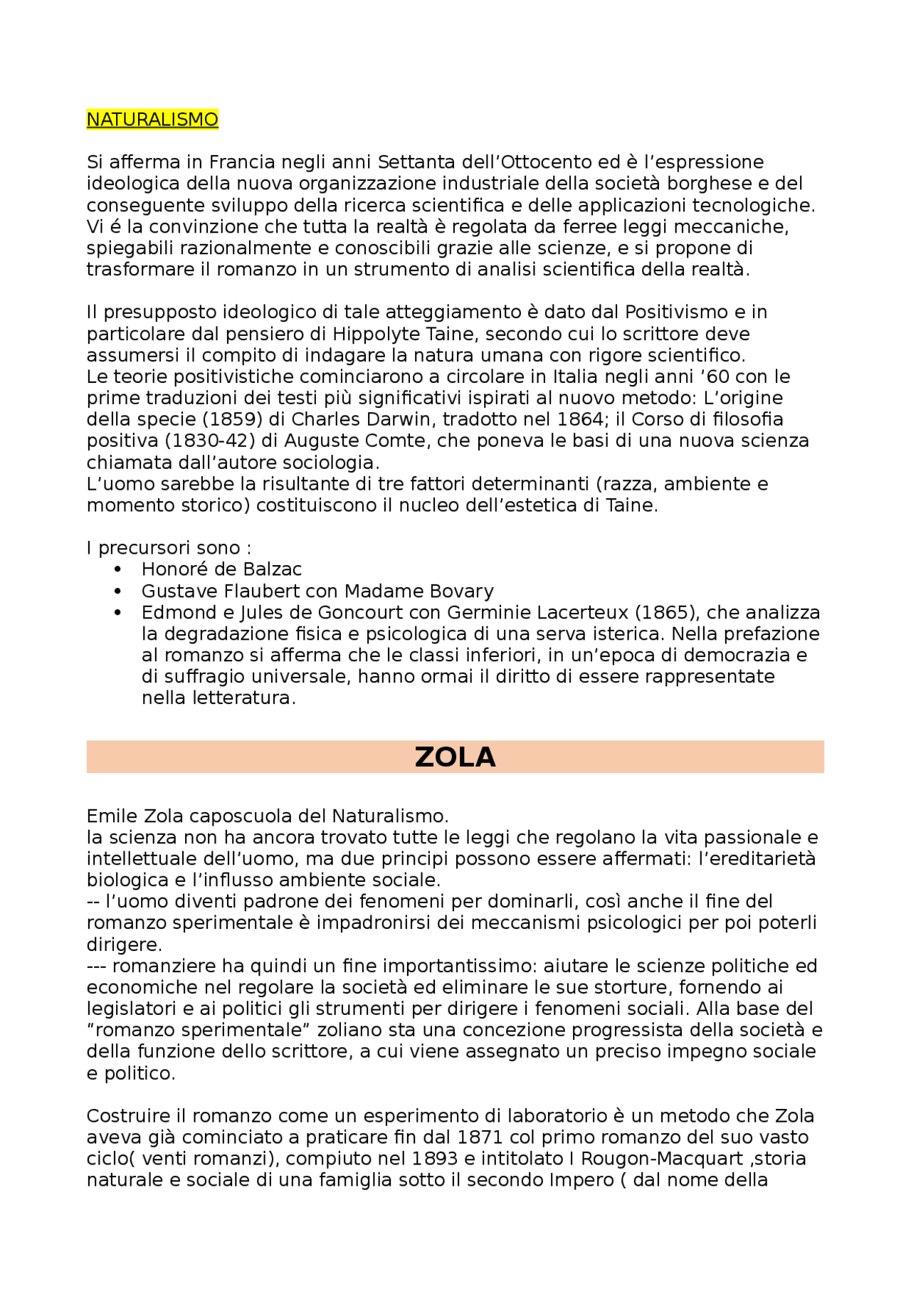 Riassunto Italiano Per Maturità Schemi E Mappe Concettuali Di