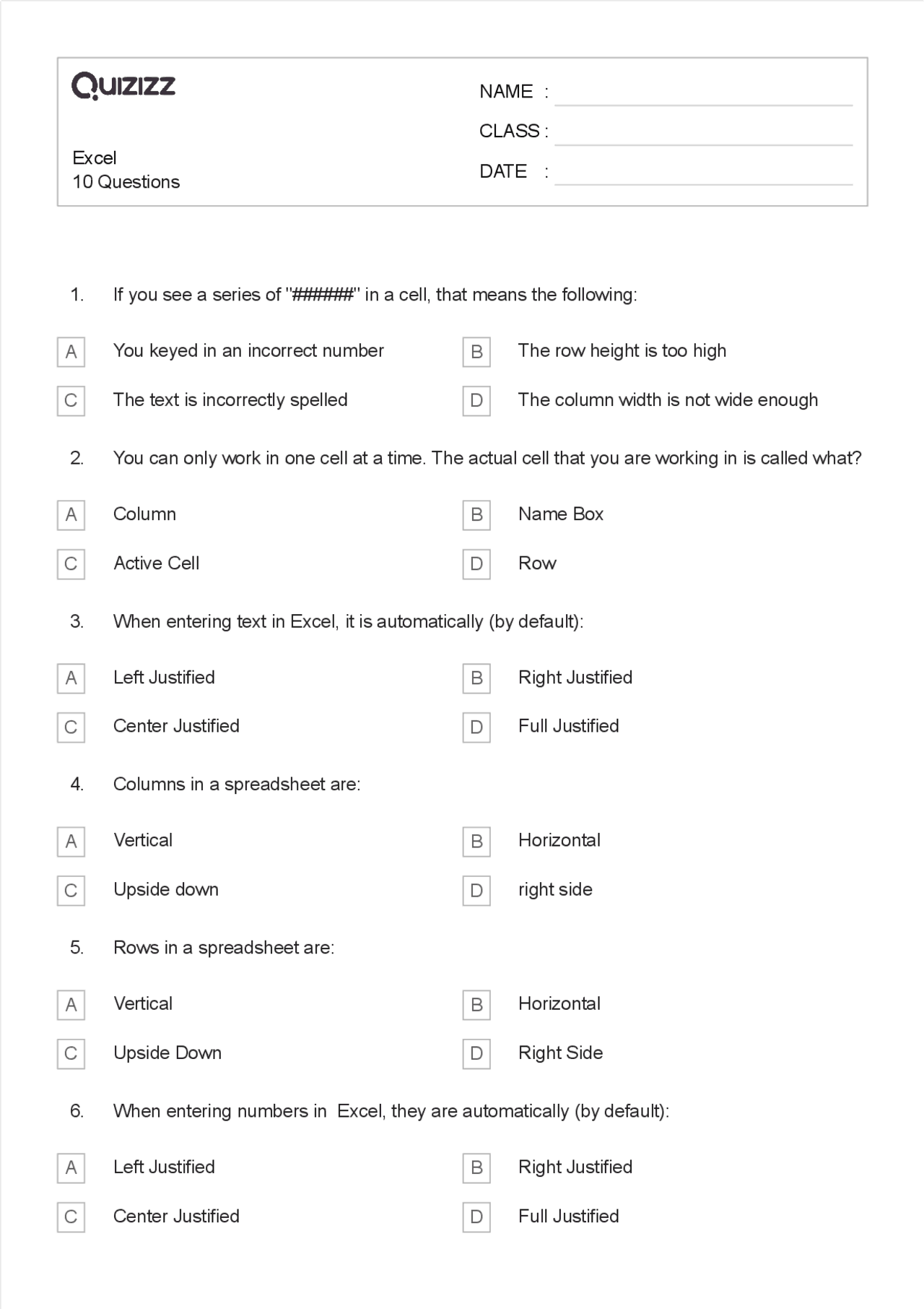 Excel is a powerful spreadsheet software by Microsoft. It enables users ...