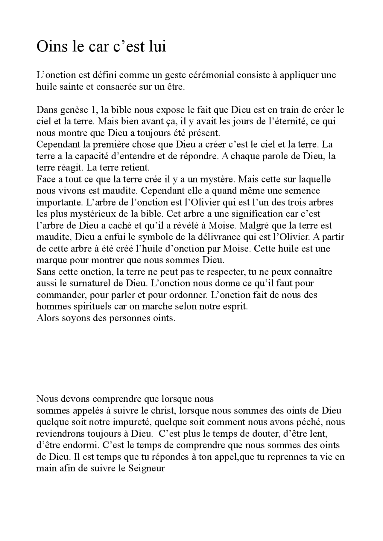 Analyse Linéaire De Français Exercises French Docsity