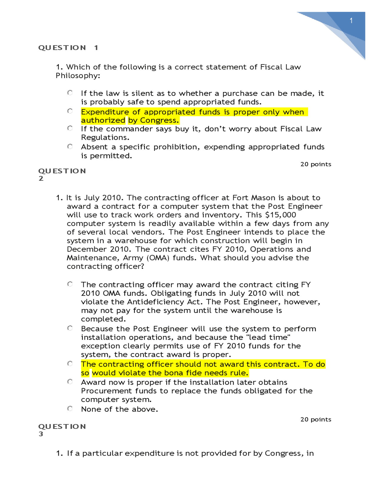 clg-001-fiscal-law-exam-version-2-with-100-2024-verified-answers