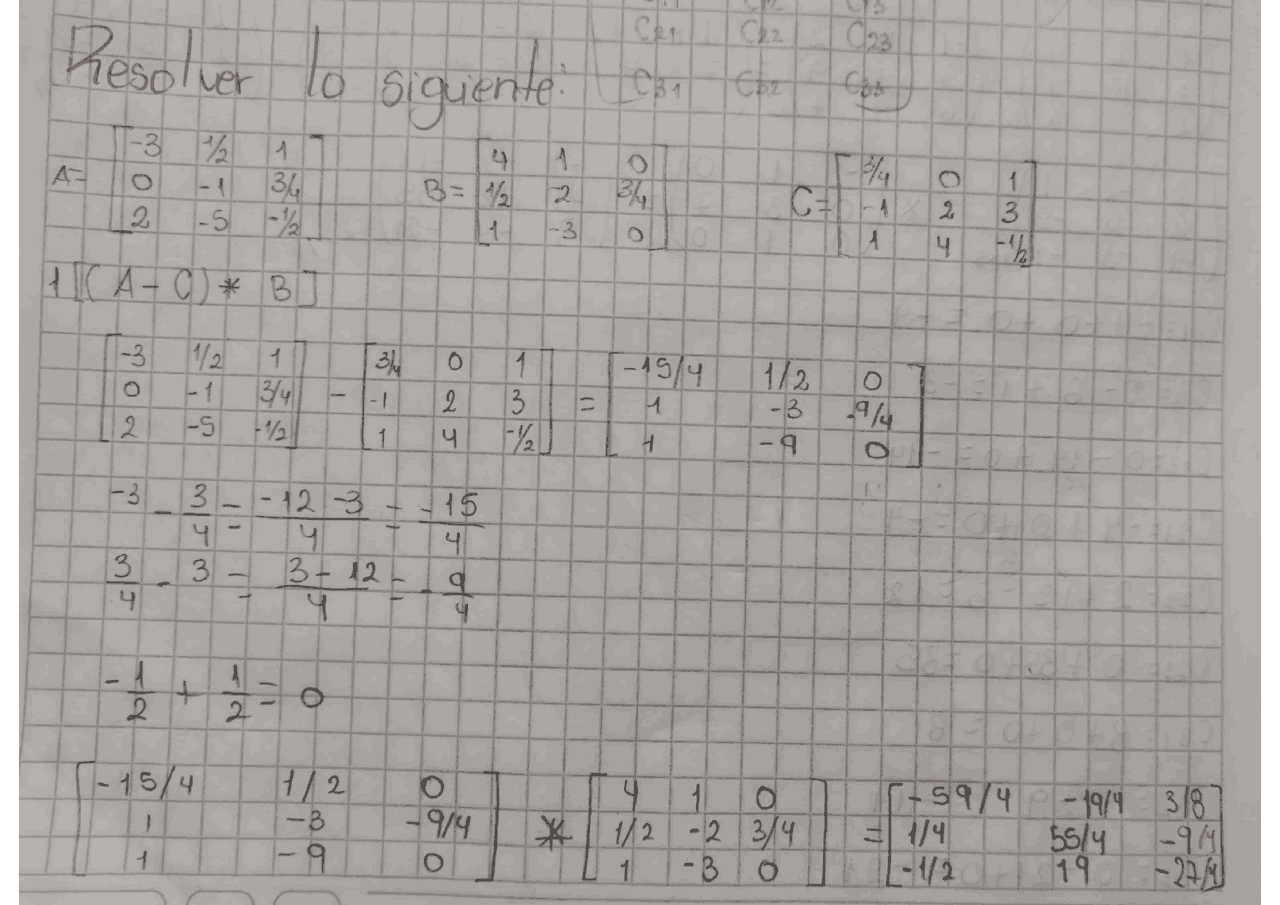 MATRIZ TRIANGULAR, SUMA Y RESTA DE MATRICES | Apuntes de Matemáticas ...