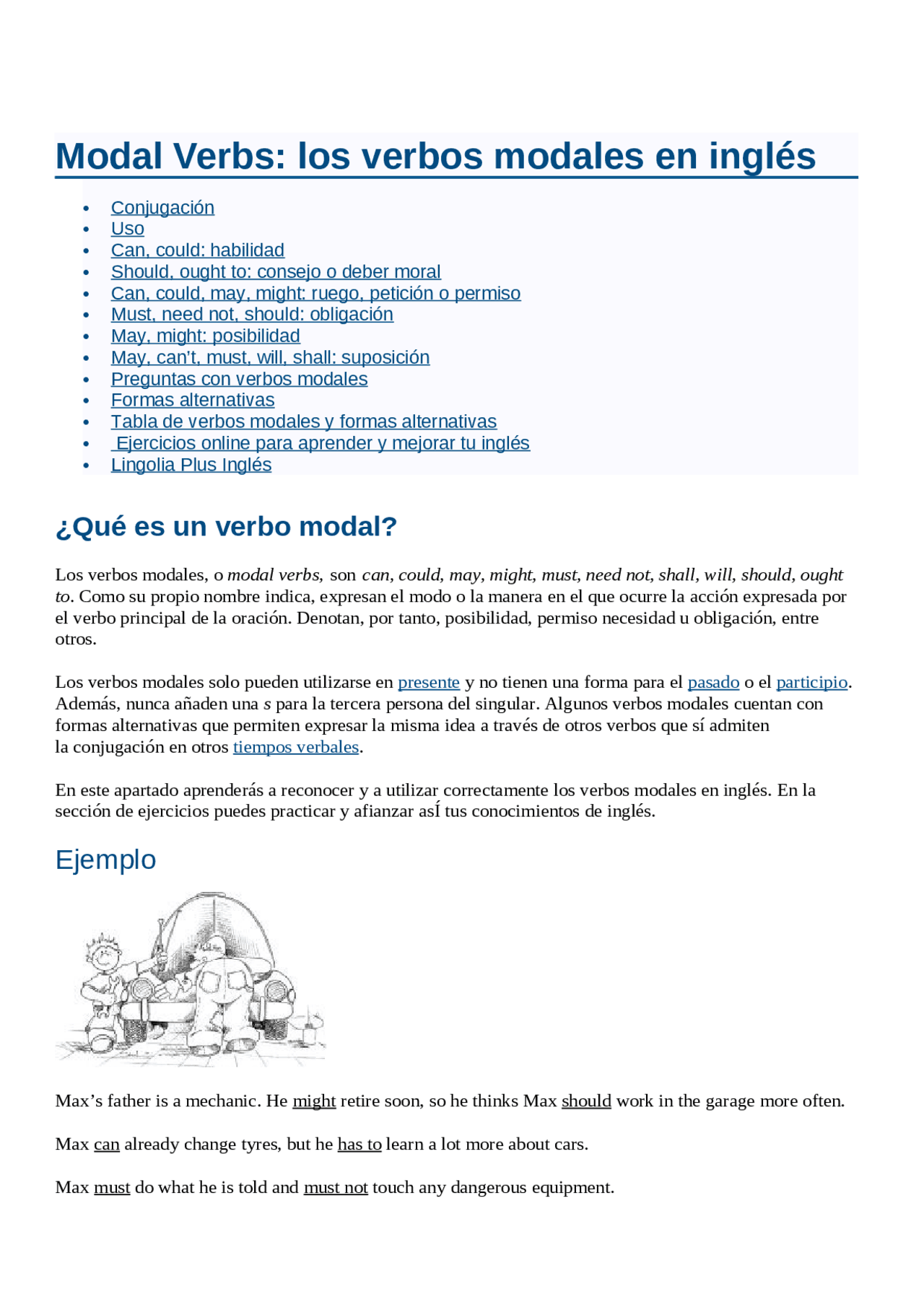 Verbos Modales En Ingles Have To Ejemplos Compartir Ejemplos