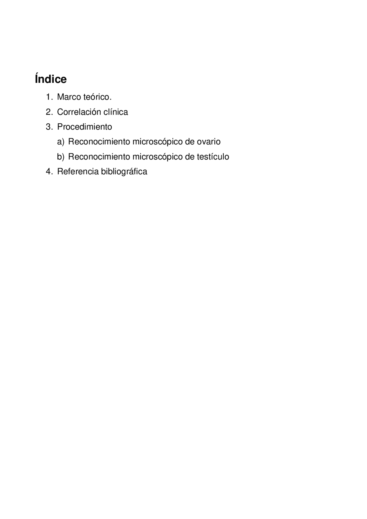 Informes de laboratorio Embriología Parcial | Guías, Proyectos, Investigaciones de Embriología ...