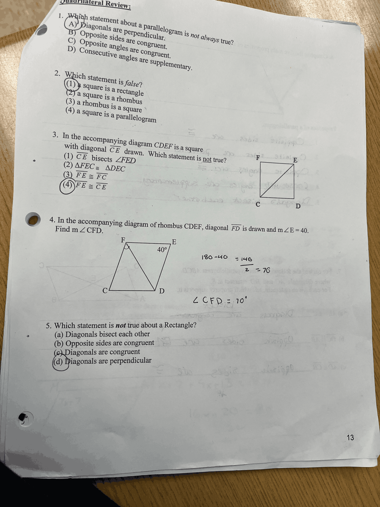 Graphing and shapes packet 2023. Definitions and graphs, squares ...