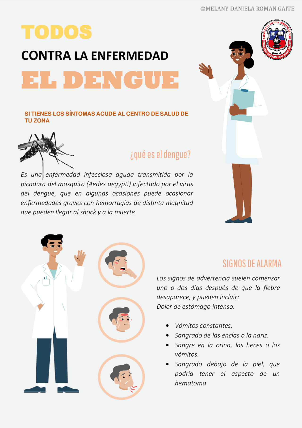 BOLETIN sobre la enfermedad del dengue sus síntomas, su concepto ...