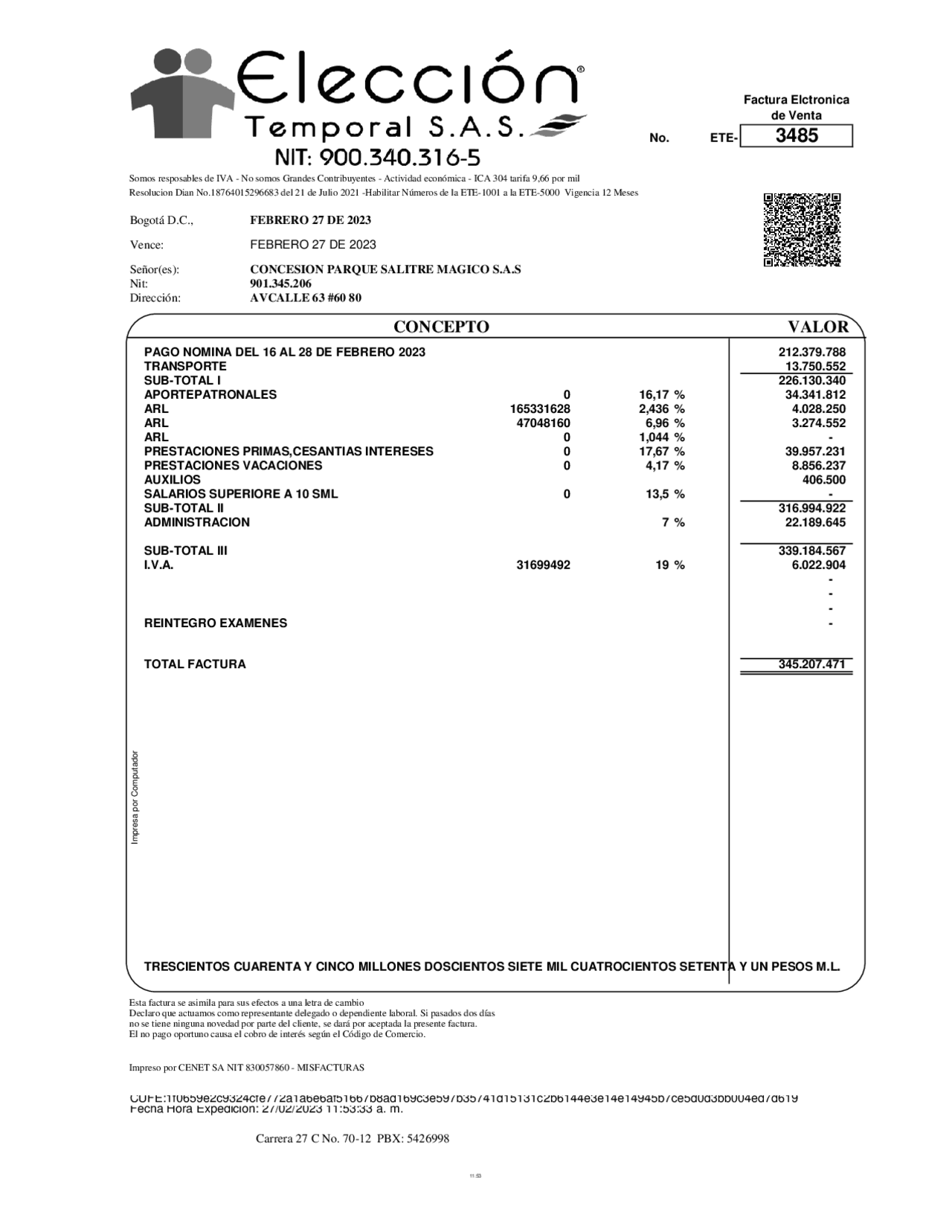 Factura Electrónica de Venta | Esquemas y mapas conceptuales de Contabilidad | Docsity