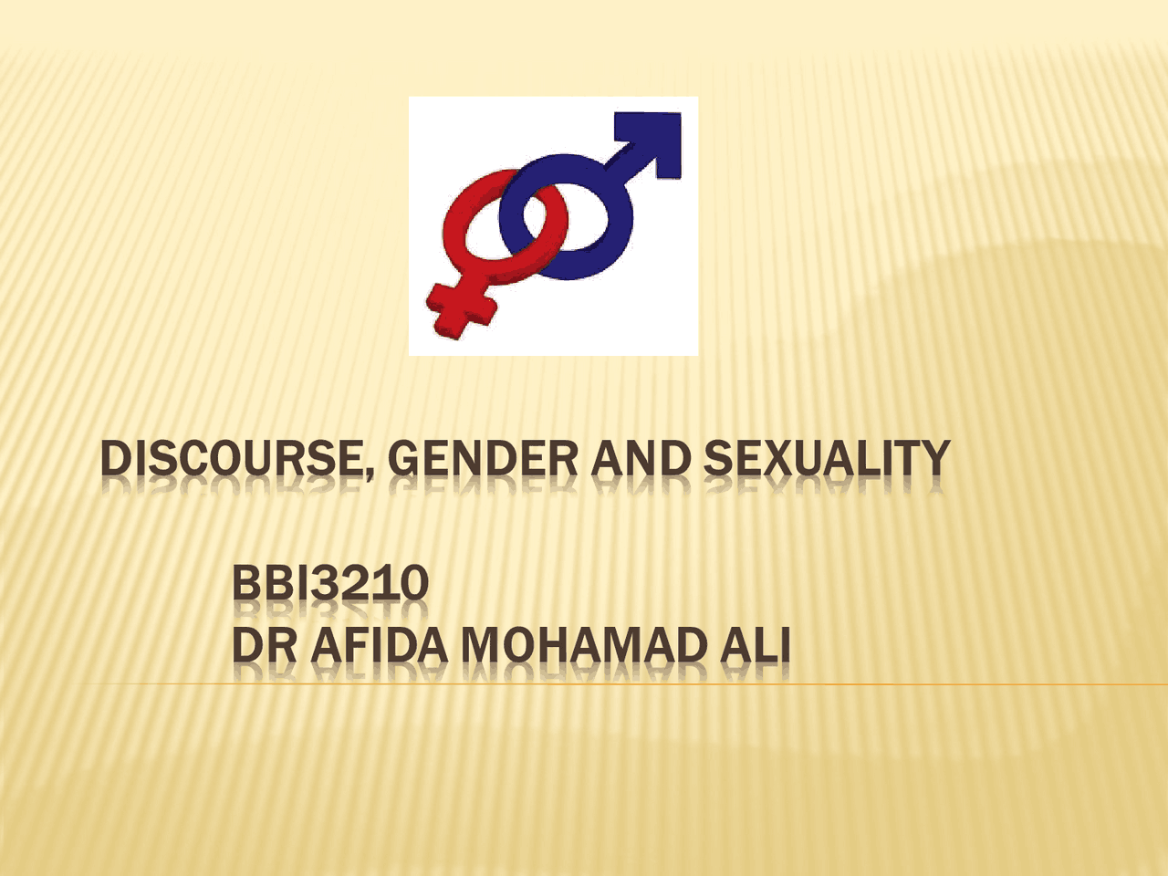 Discourse Of Gender And Sexuality Schemes And Mind Maps English Language Docsity