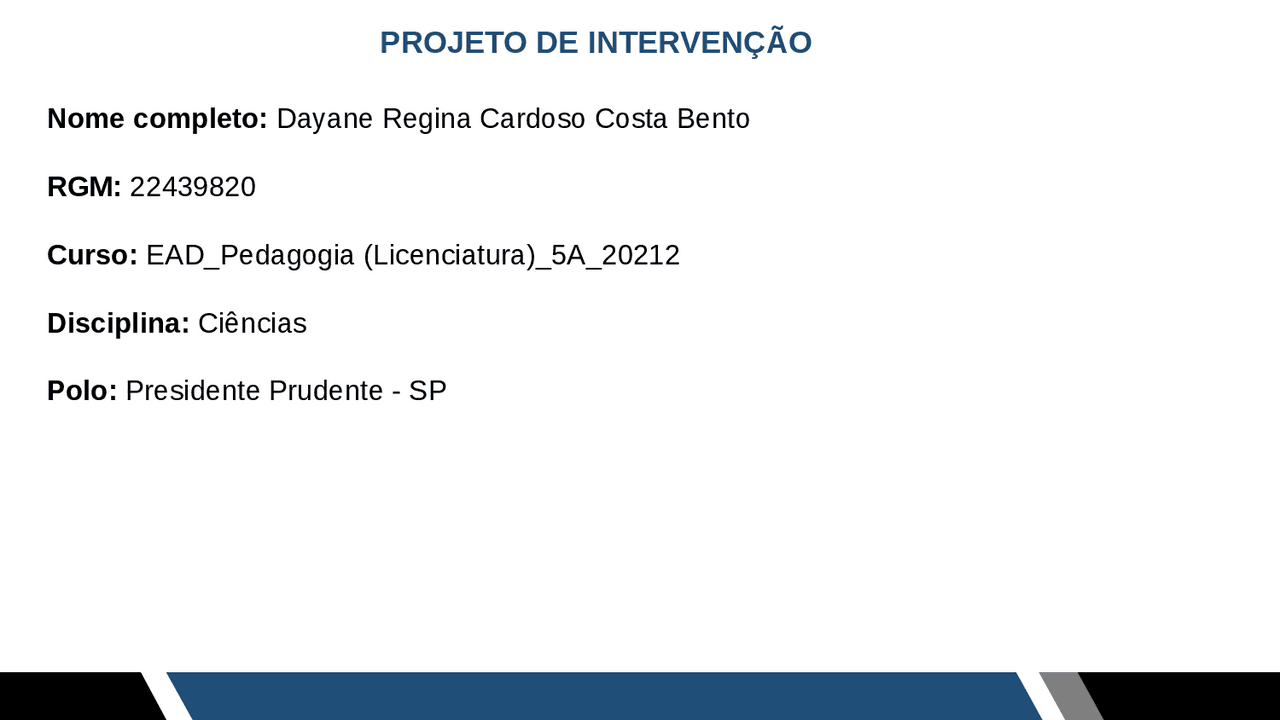 Projeto De Intervenção Slides Gestão Estratégica Docsity