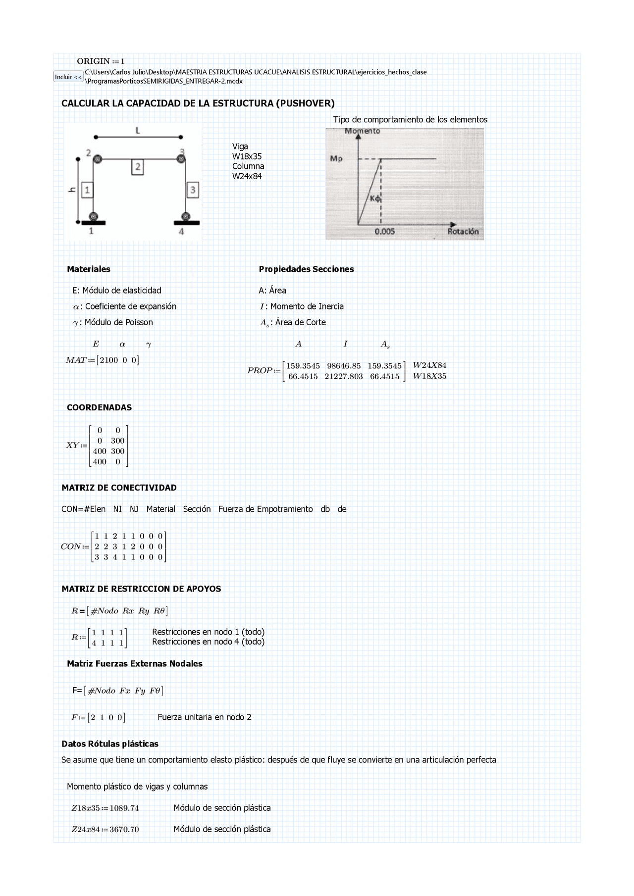 Analisis De Matrices Ejercicios De Matemáticas Docsity