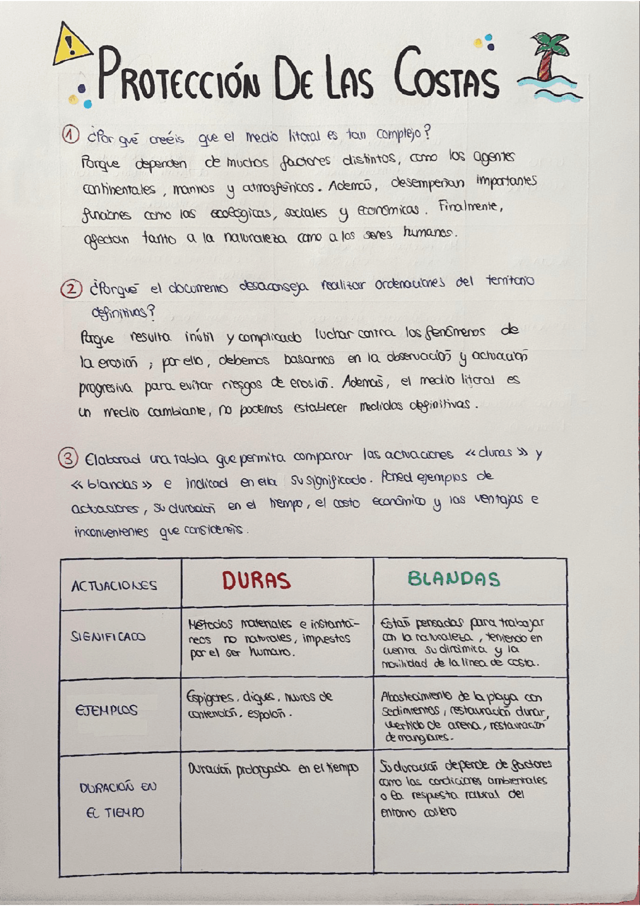 Ejercicios De Situacion De Aprendizaje Pág 88 Tema 3 Geología