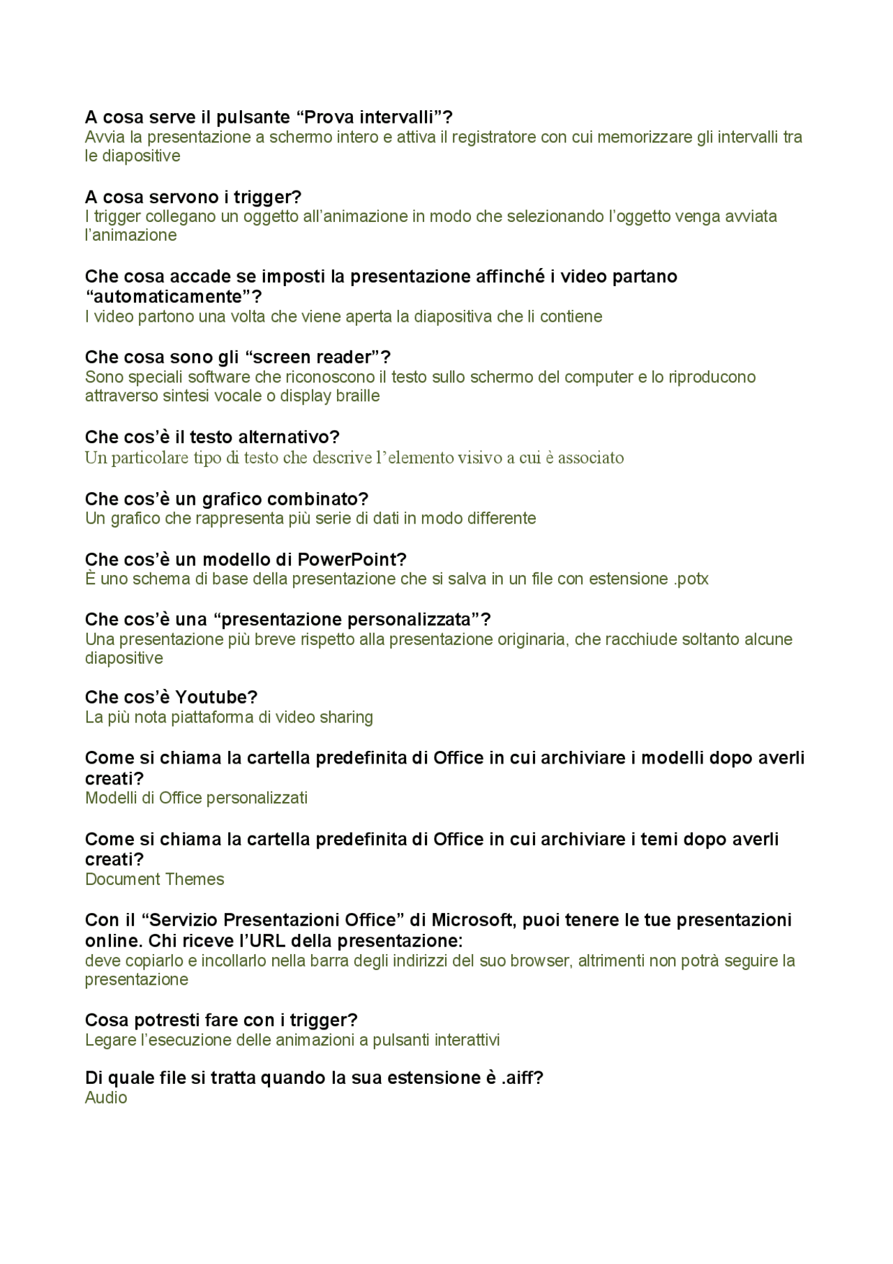 EiPass Progressive - Mod 3 - Presentazioni multimediali Microsoft PowerPoint | Panieri di ...