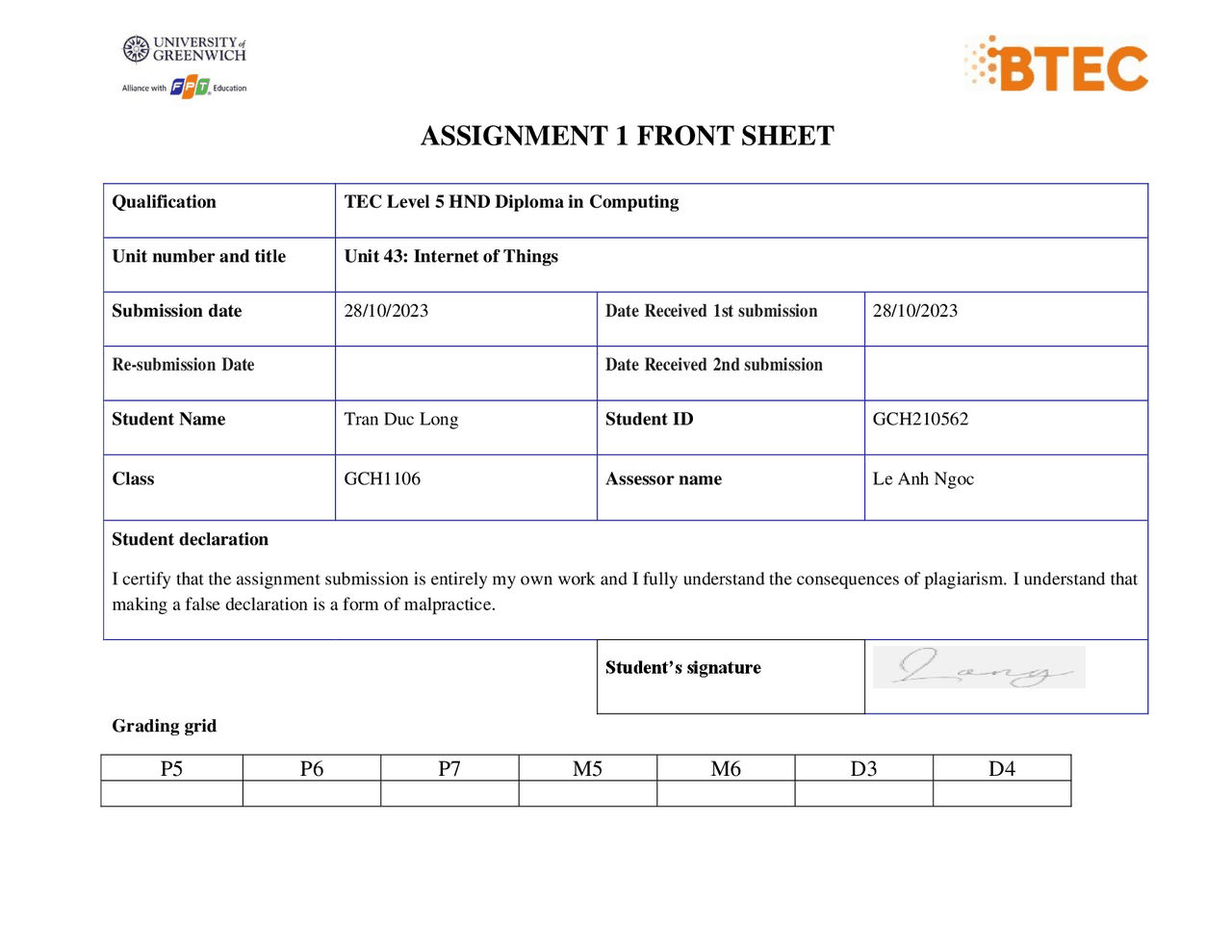 Assignment 2 Internet of things (Pass) | Assignments Systems Design | Docsity