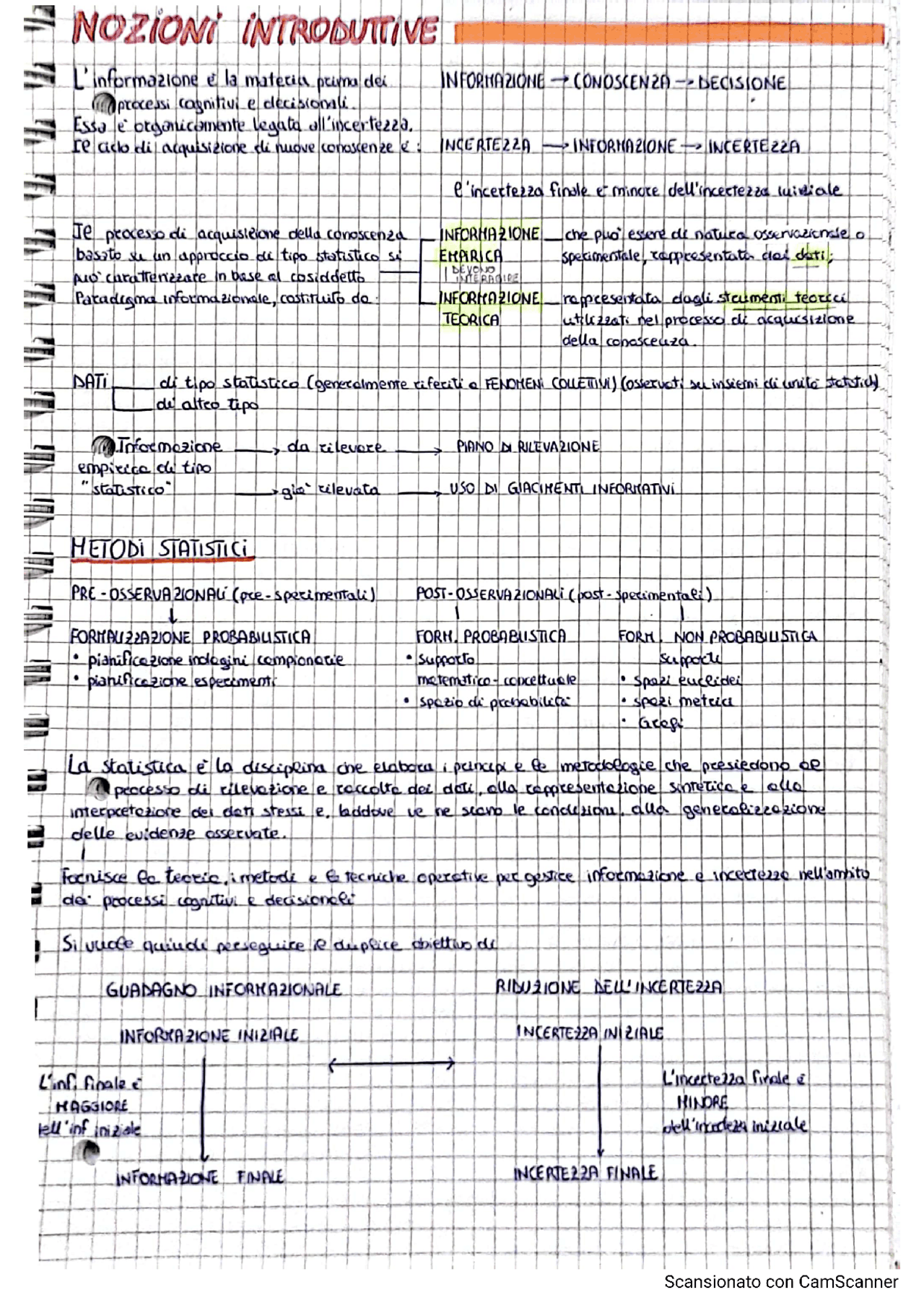 Parte I Statistica Prof Durso Completa Di Esercizi E Integrata