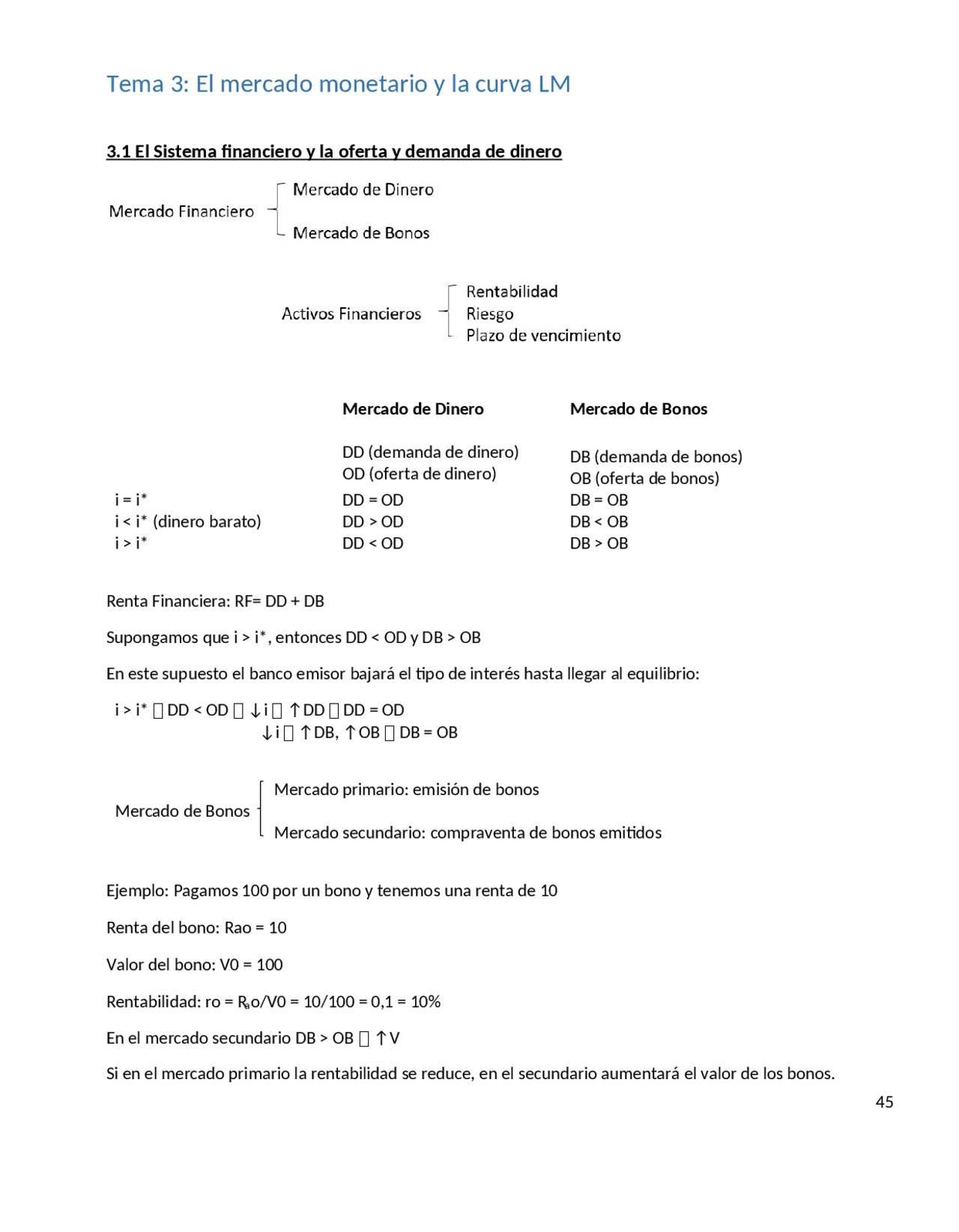 Documento resumen del tomes del 3 al 5 muy bien explicados | Esquemas y ...