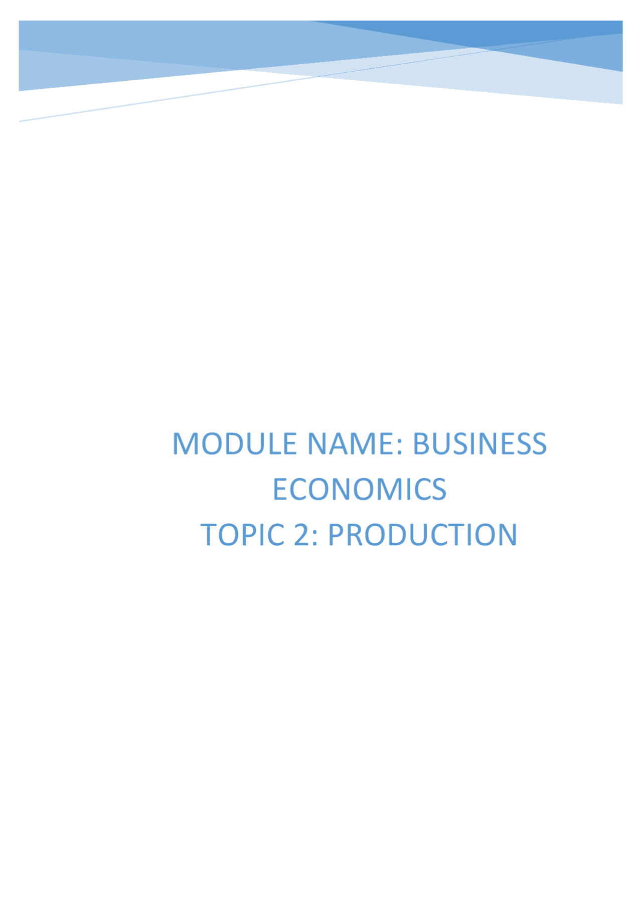 Production ; Is all about the factors of production how is important in ...