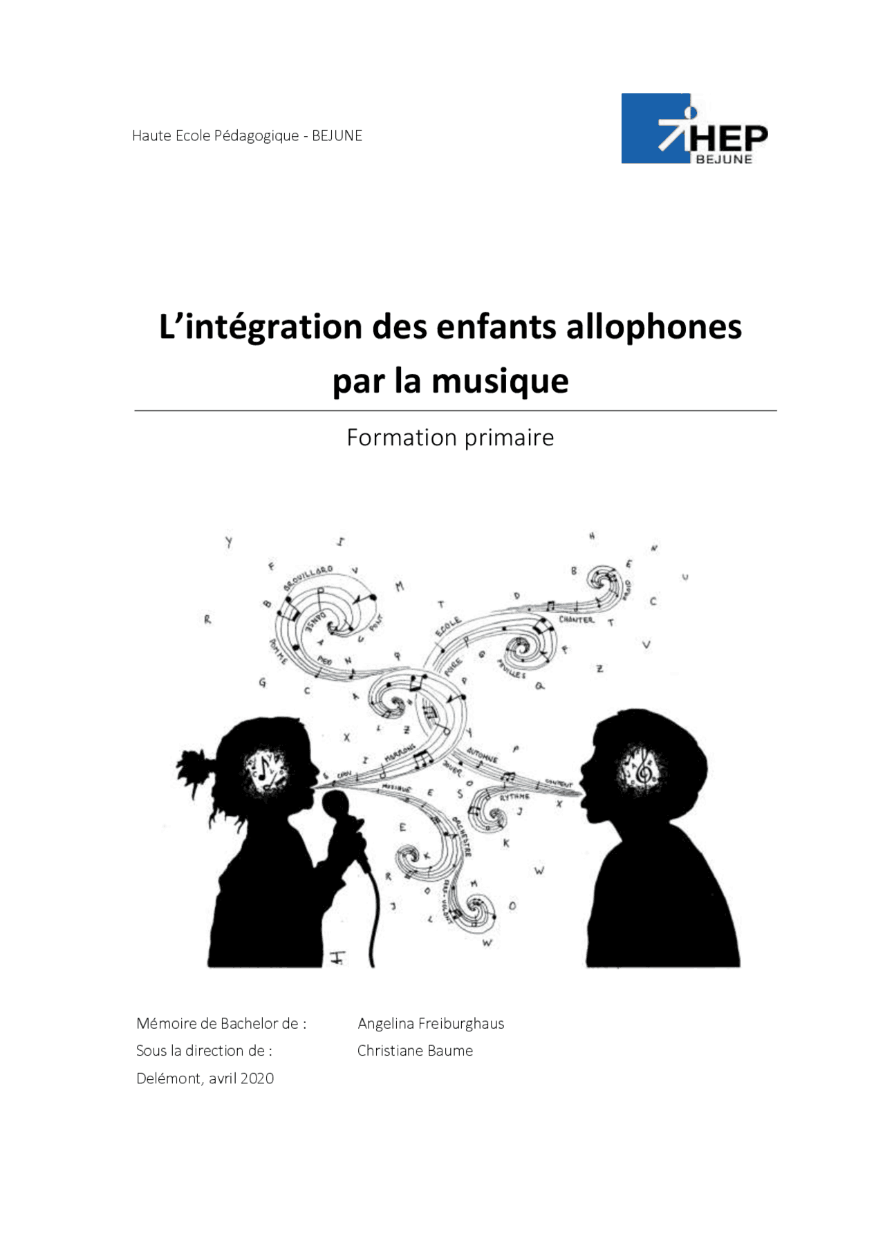 L’intégration des élèves allophones par la musique | Lectures Langues ...