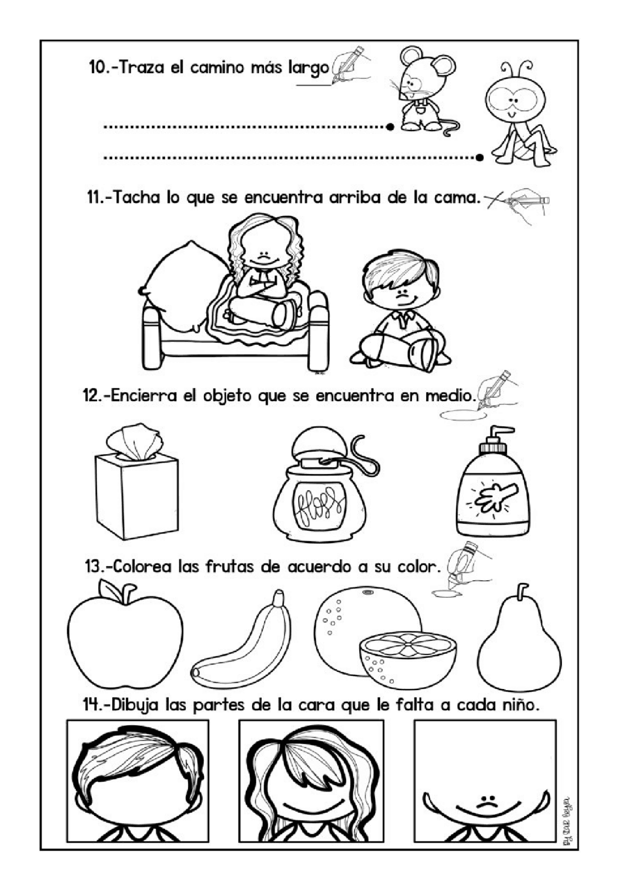 ACTIVIDADES PARA NIÑOS CON ARTICULACION | Ejercicios de Lenguaje y ...