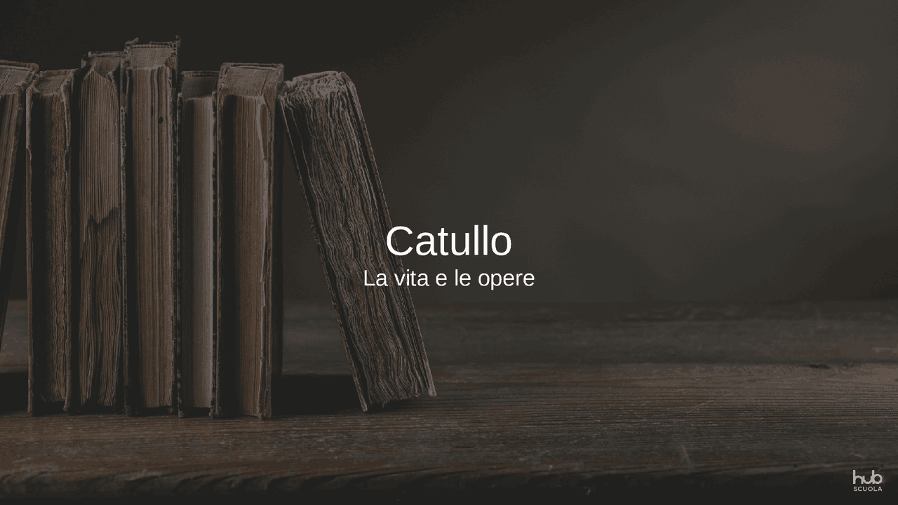 catullo vita e opere | Schemi e mappe concettuali di Latino | Docsity