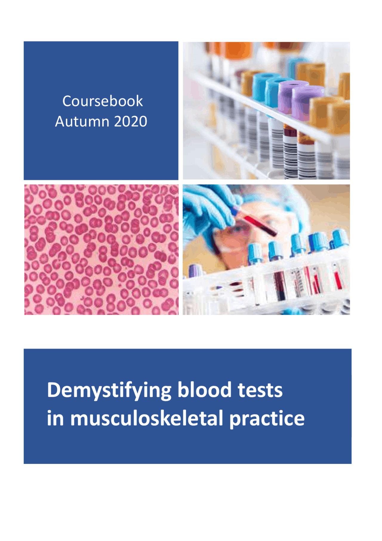 Demystifying blood tests in musculoskeletal practice | Summaries ...