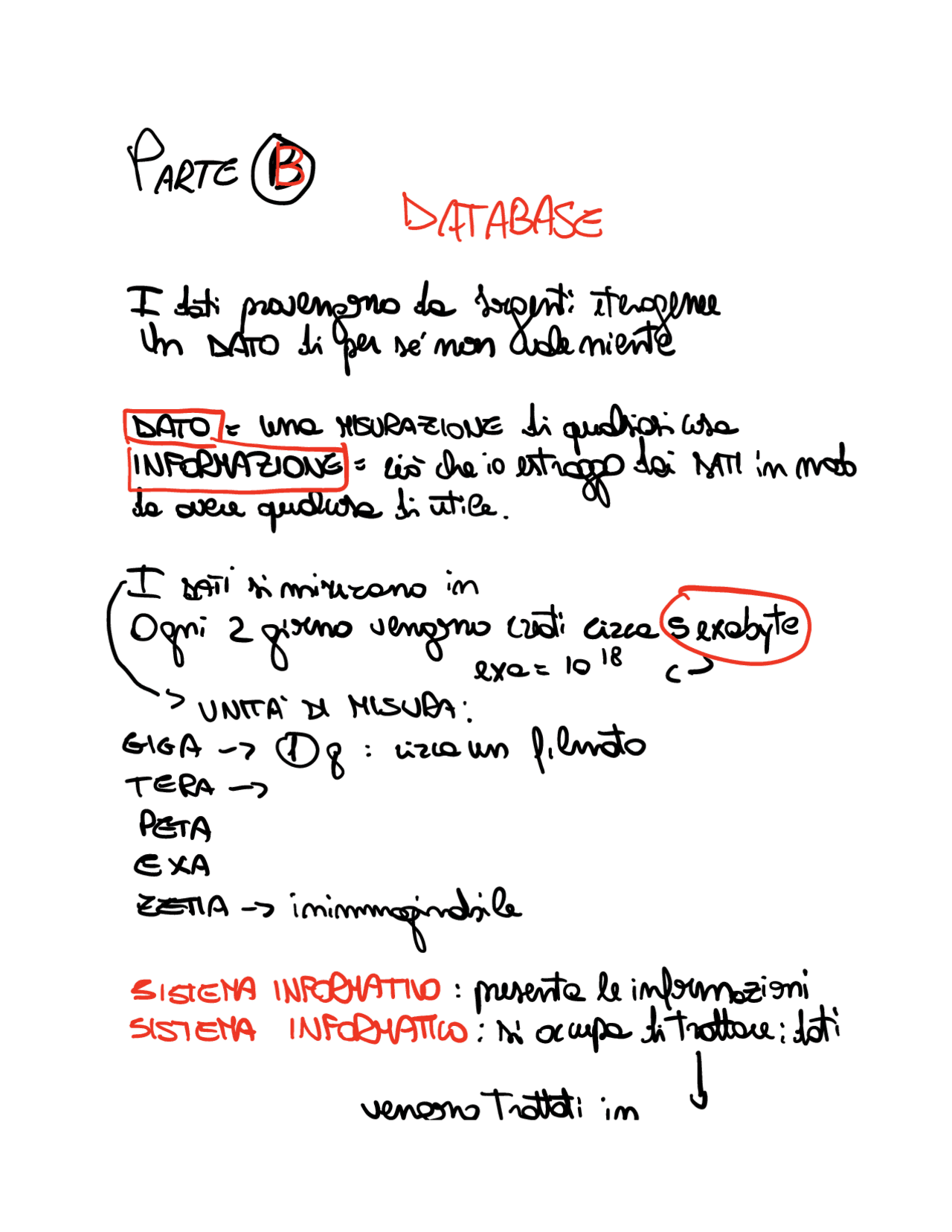 Riassunto Delle Lezioni Di Informatica Dispense Di Elementi Di Informatica Docsity 