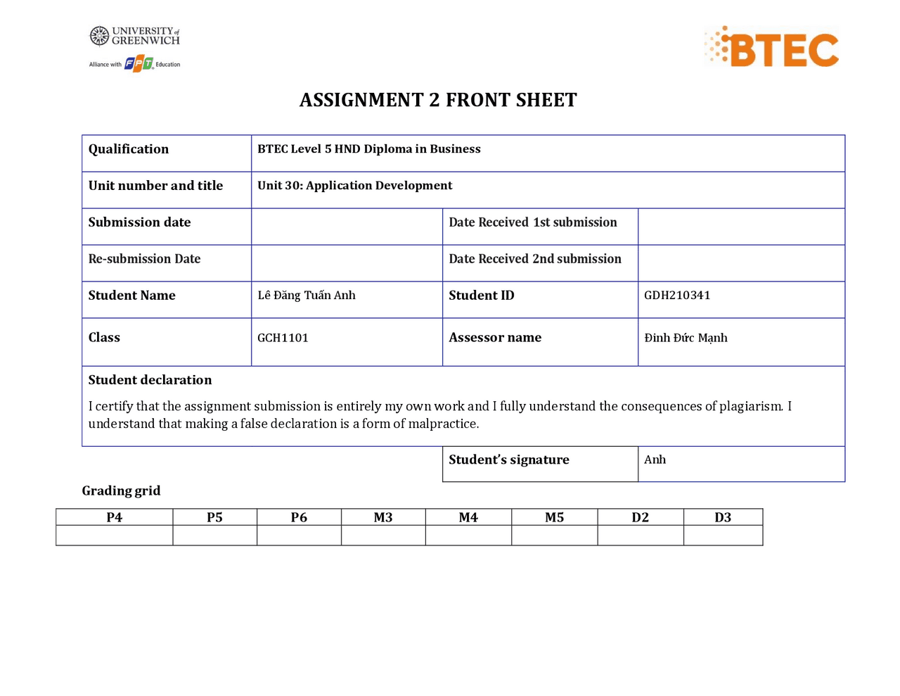 ASM2 1670 web development | Study Guides, Projects, Research Web Application Development | Docsity