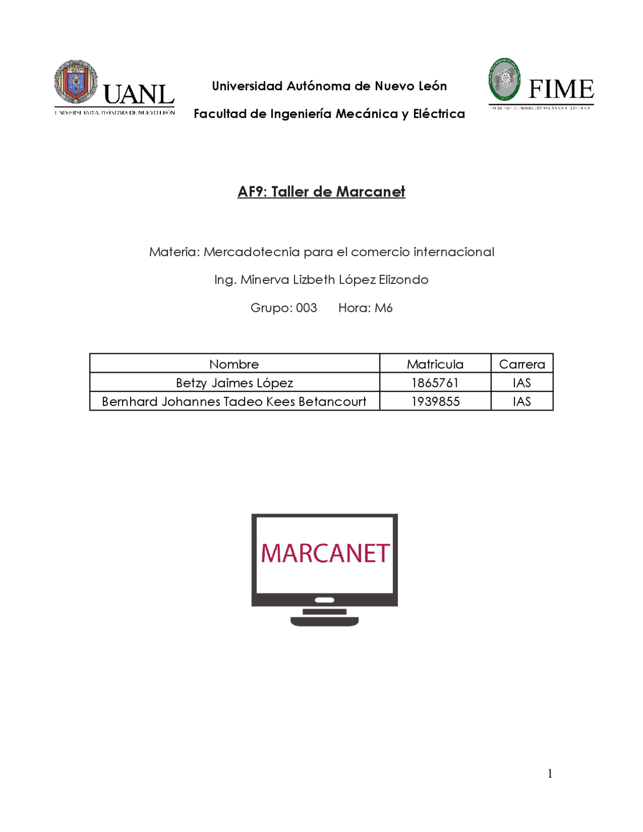 AF9 Marcanet Mercafotecnia | Apuntes de Mercado Financiero | Docsity
