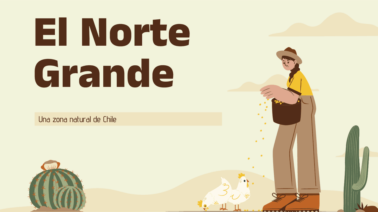 El Norte Grande de Chile | Diapositivas de Geografía | Docsity