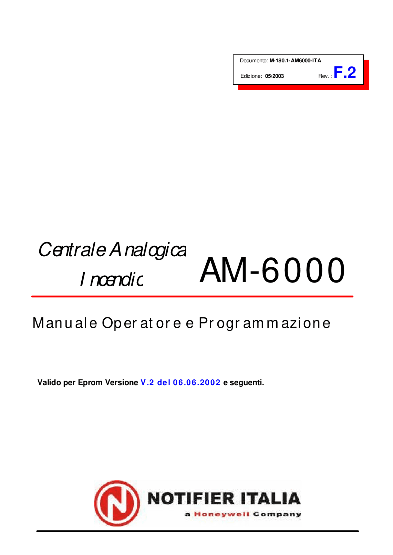 am6000 programmazione | Sintesi del corso di Elettronica | Docsity