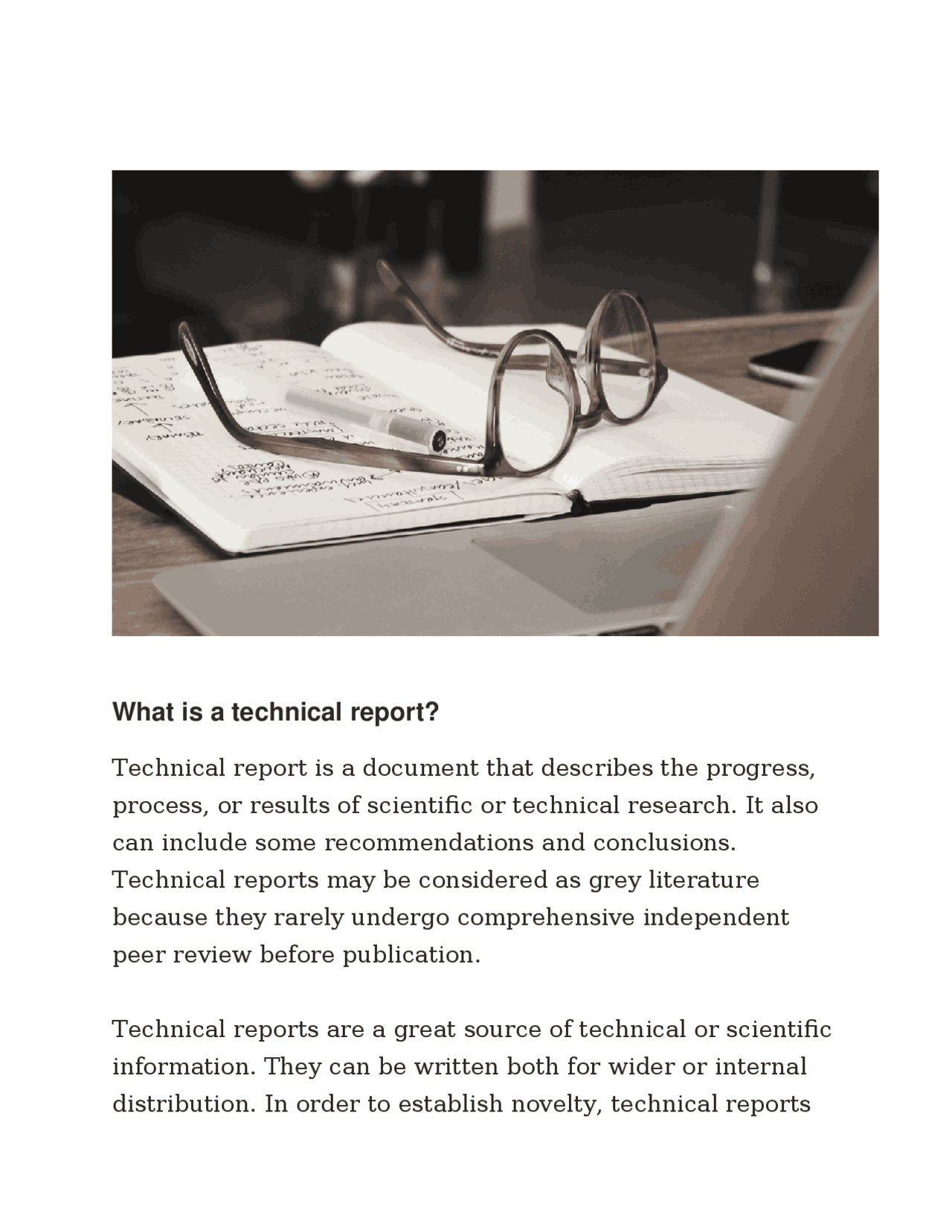 Technical Report Writing | Lecture notes Effective Business Report ...