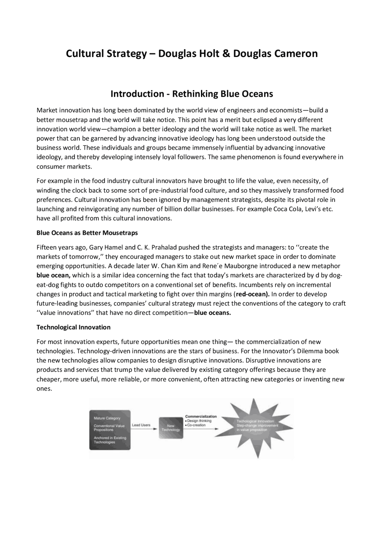 CULTURAL STRATEGY - Douglas Holt & Douglas Cameron | Dispense di Brand ...