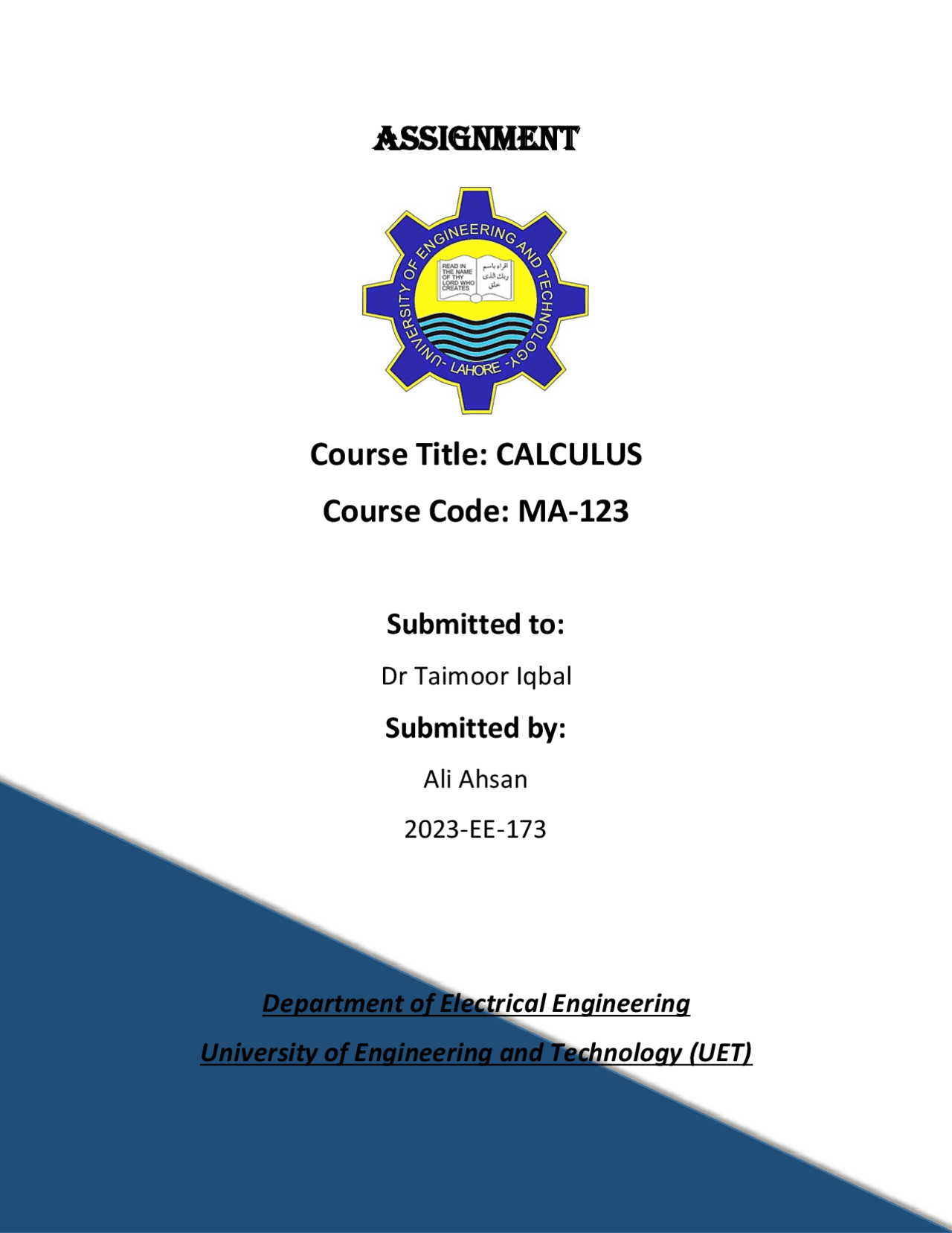 math-assignment-practical-use-of-series-in-electrcal-engineering