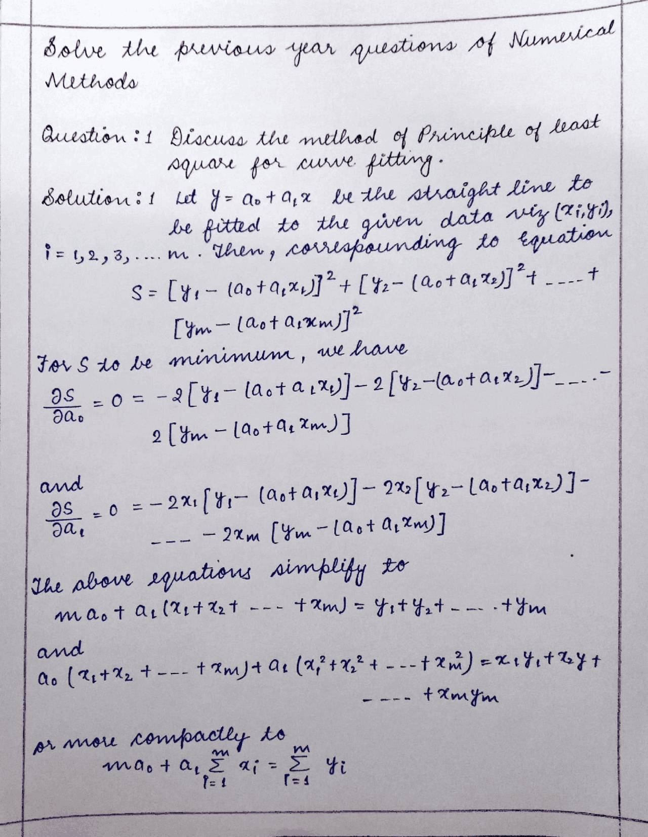 Numerical method and fortran within it | Cheat Sheet Physics | Docsity