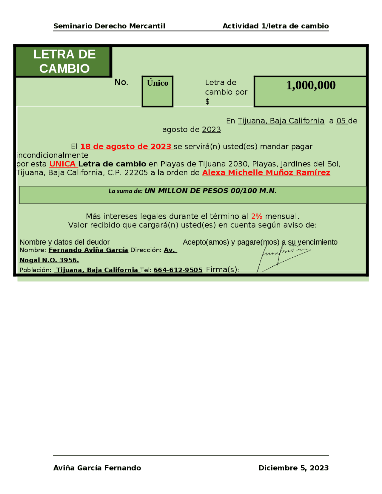 LETRA DE CAMBIO Y SUS ELEMENTOS | Esquemas y mapas conceptuales de ...