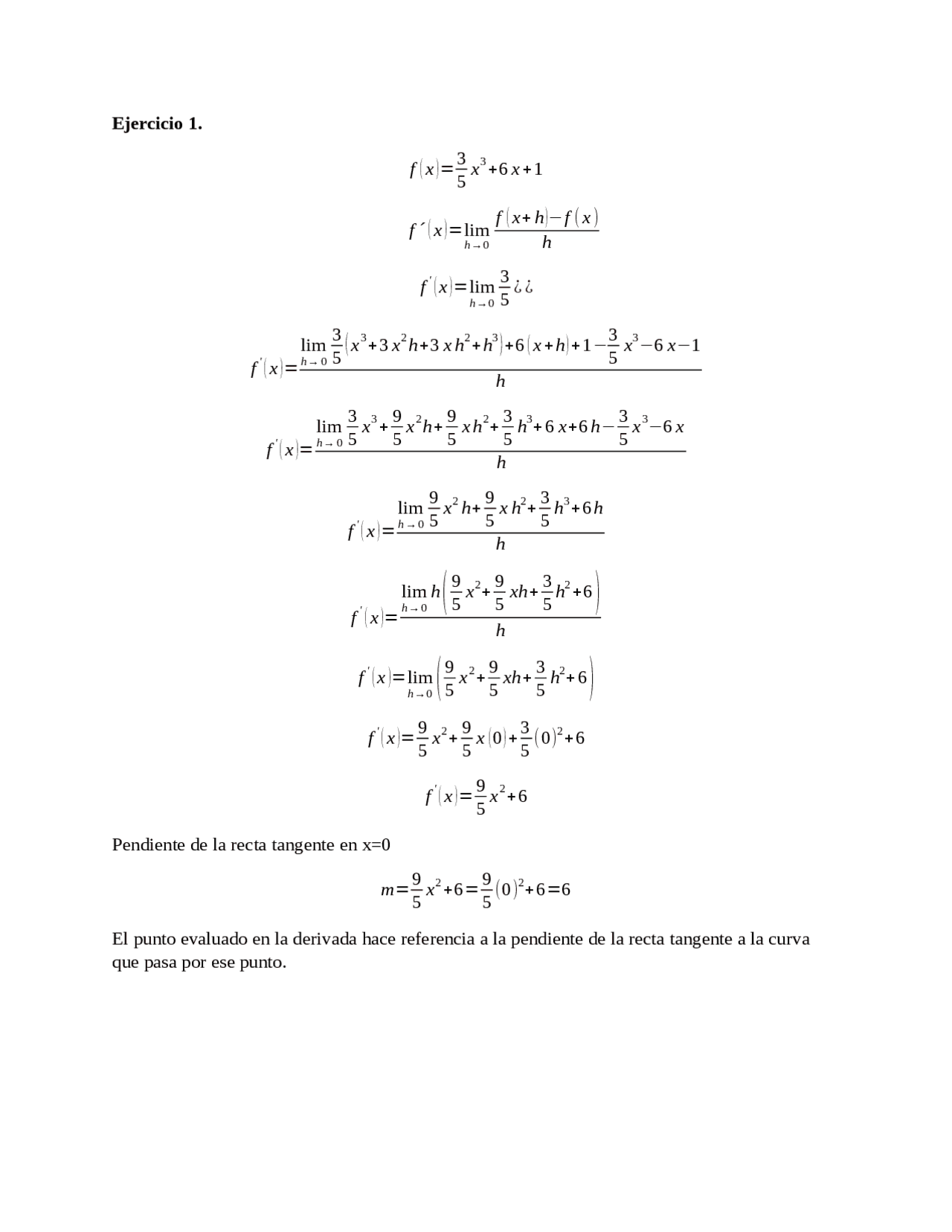 DOCUMENTO DE CALCULO INTEGRAL | Ejercicios de Cálculo diferencial y integral | Docsity