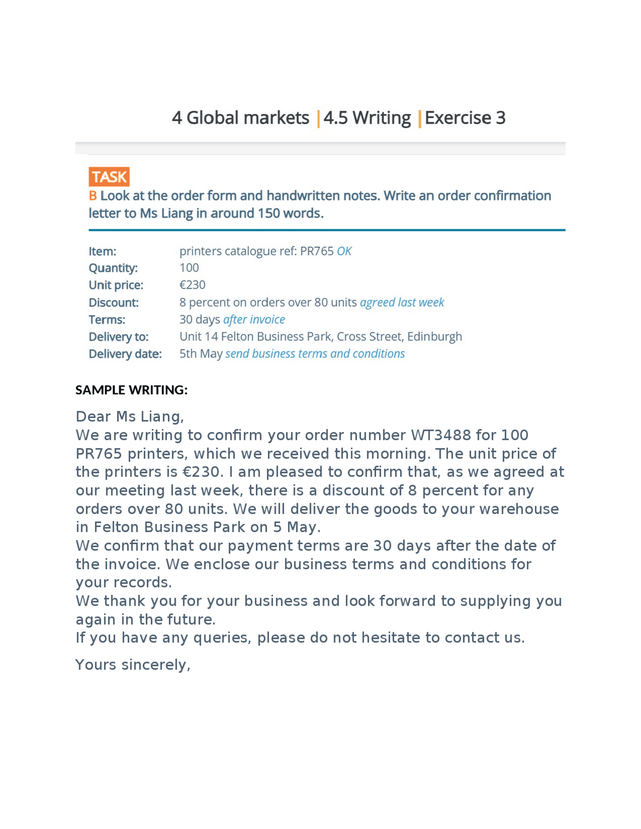 Writing structure for email | Schemes and Mind Maps Legal English | Docsity