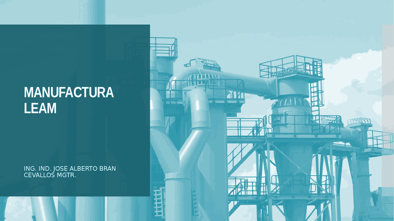 Manufactura Esbelta (Lean Manufacturing): Concepto, Herramientas y Desperdicios | Diapositivas ...