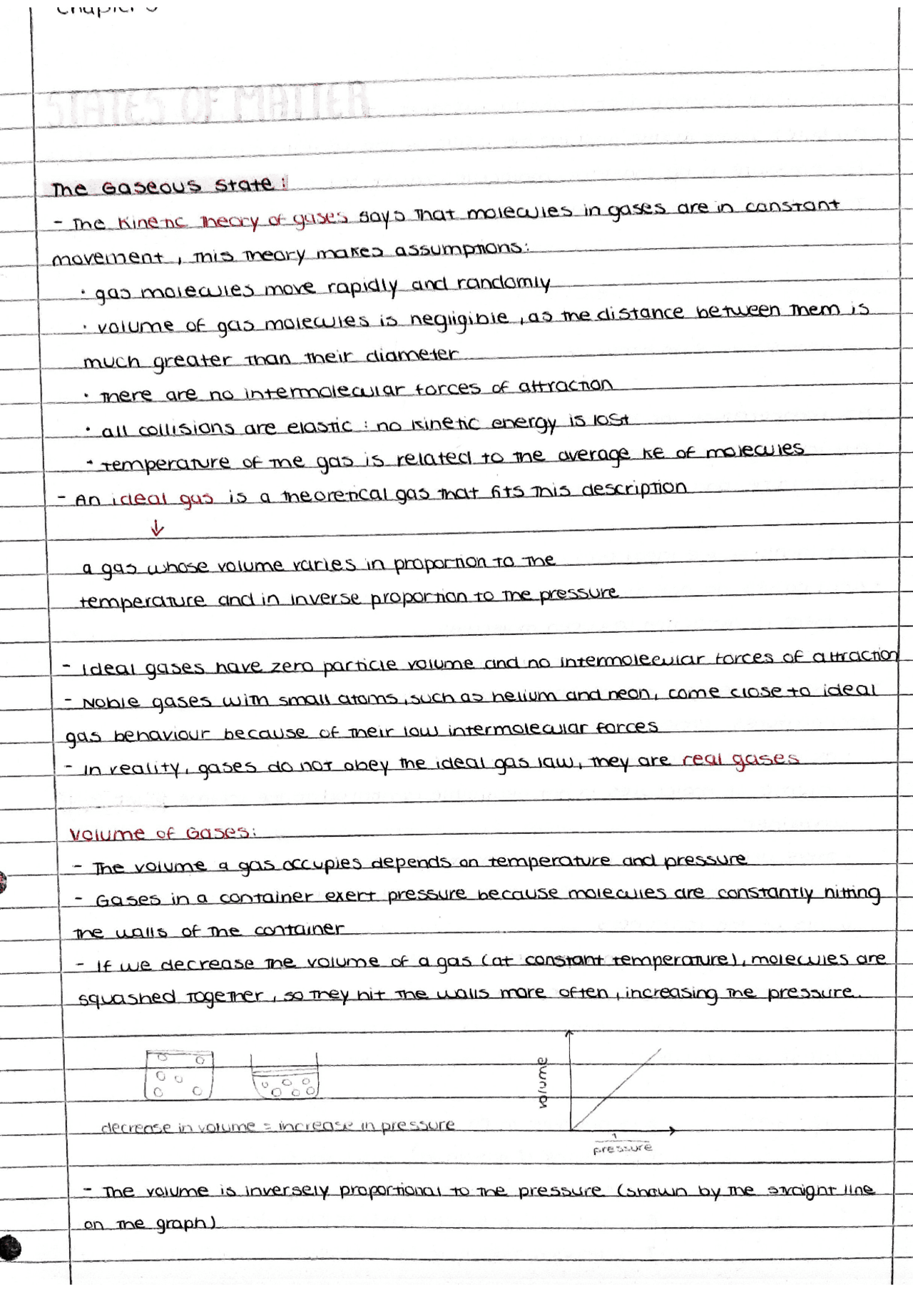 States of Matter CAIE A-Level Chemistry | Notas de estudo Química | Docsity