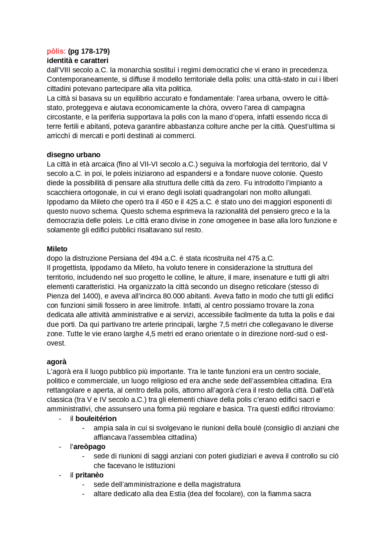 diffusione polis e architettura | Guide, Progetti e Ricerche di Elementi di storia dell'arte ed ...