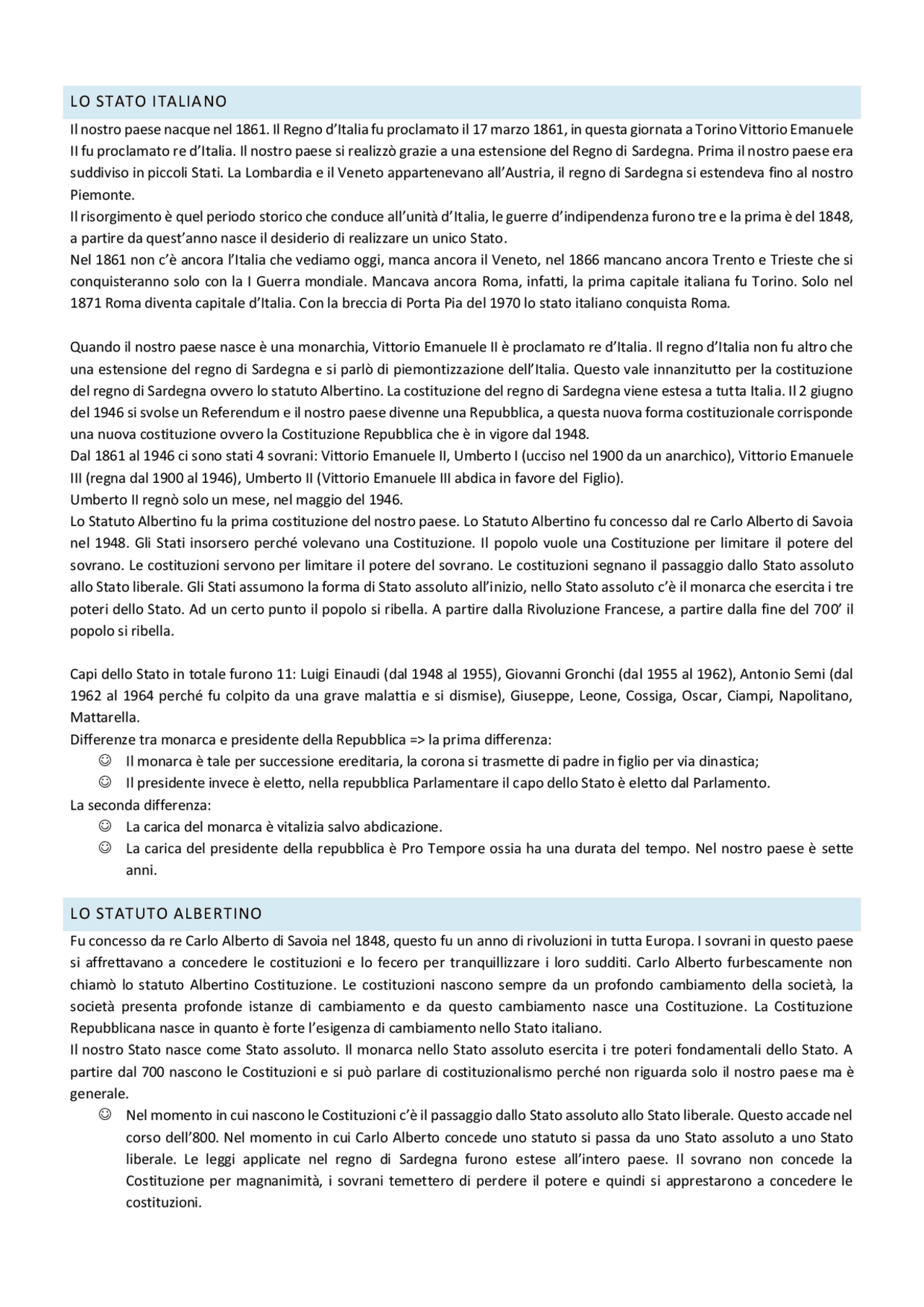 La Costituzione d'Italia: Da lo Stato assoluto allo Stato democratico ...