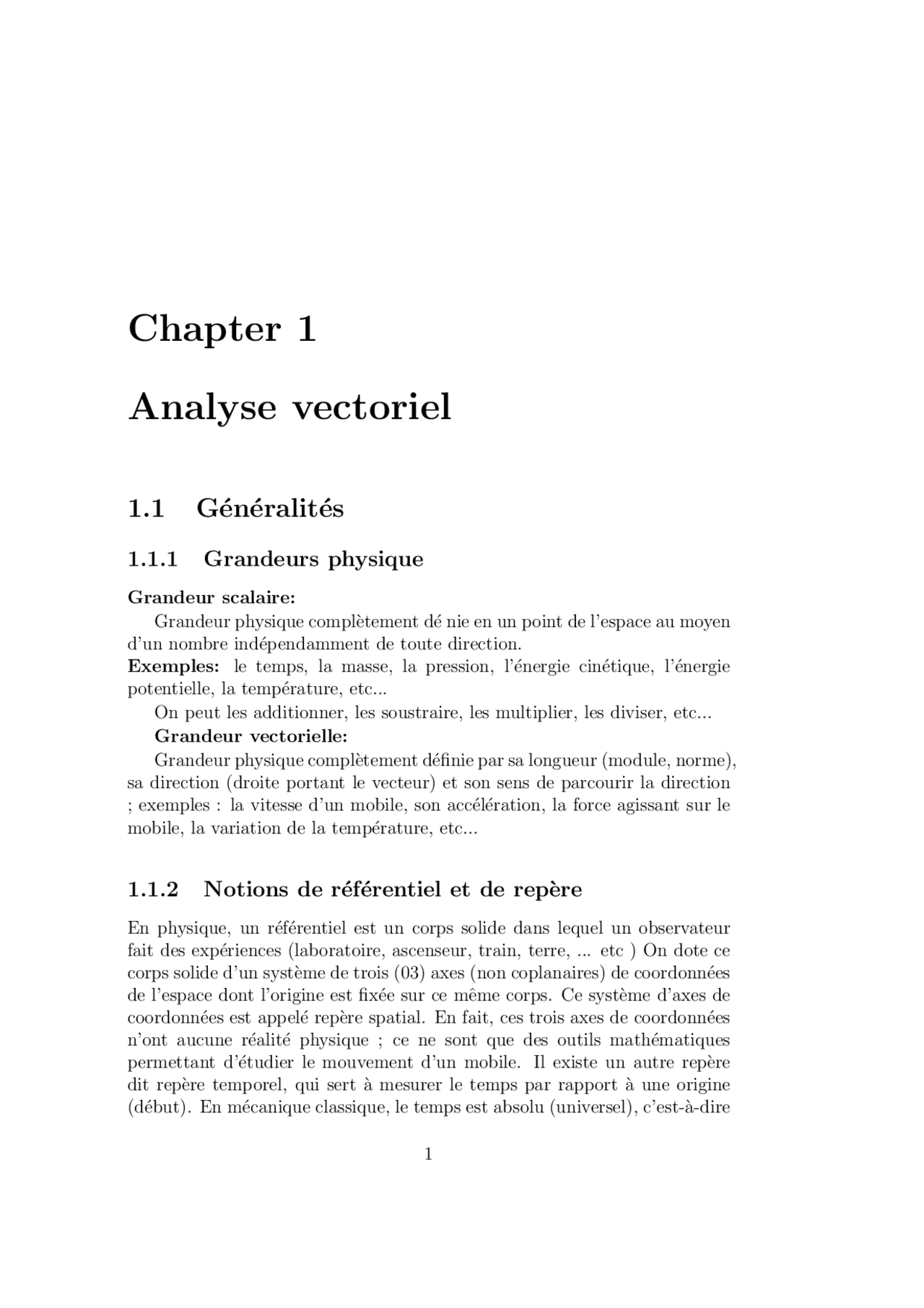 analyse vectorielle du domaine d'analyse | Study notes Mathematical ...