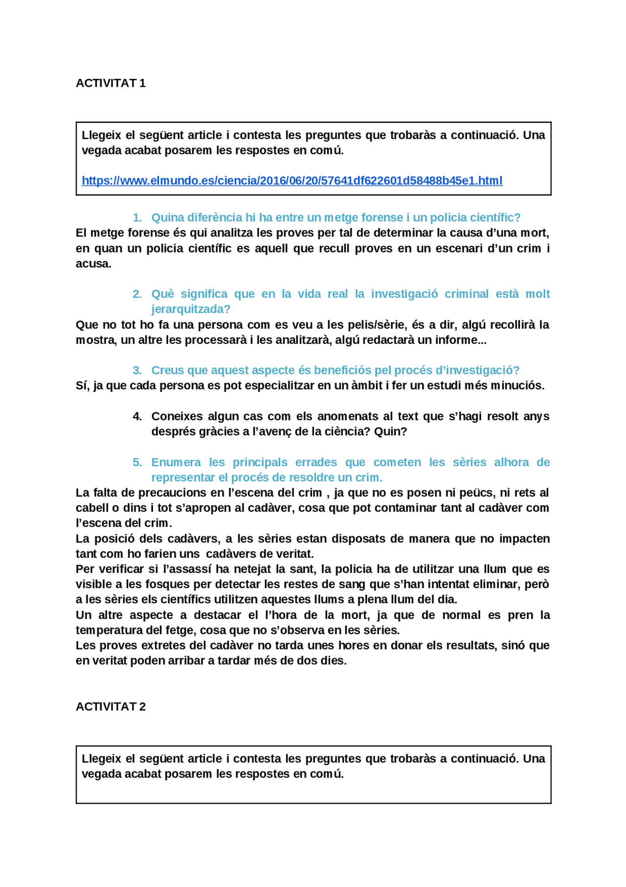 TIPUS DE NECRÒPSIES. | Resúmenes de Criminología | Docsity