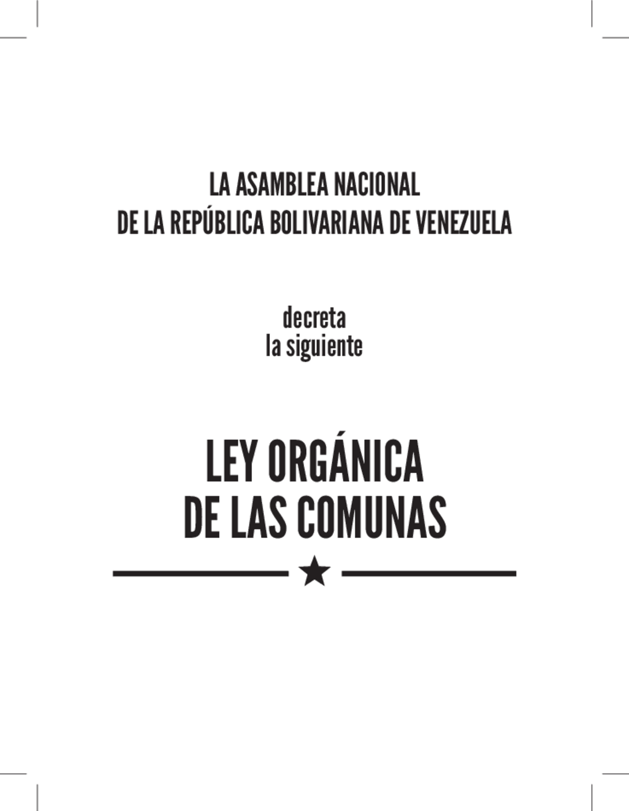 Leyes del Poder Popular en las Comunas: Funcionamiento y Competencias ...