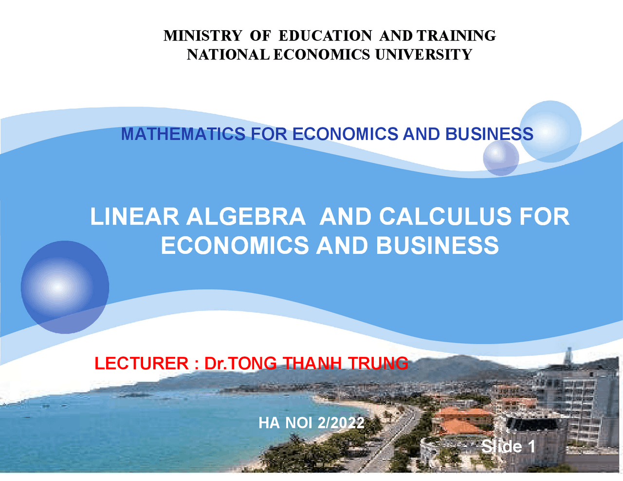 Matrices and Matrix Operations in Economics | Slides Mathematical ...